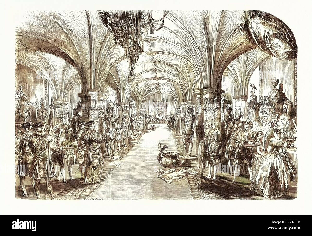 Crypt hall hi-res stock photography and images - Alamy