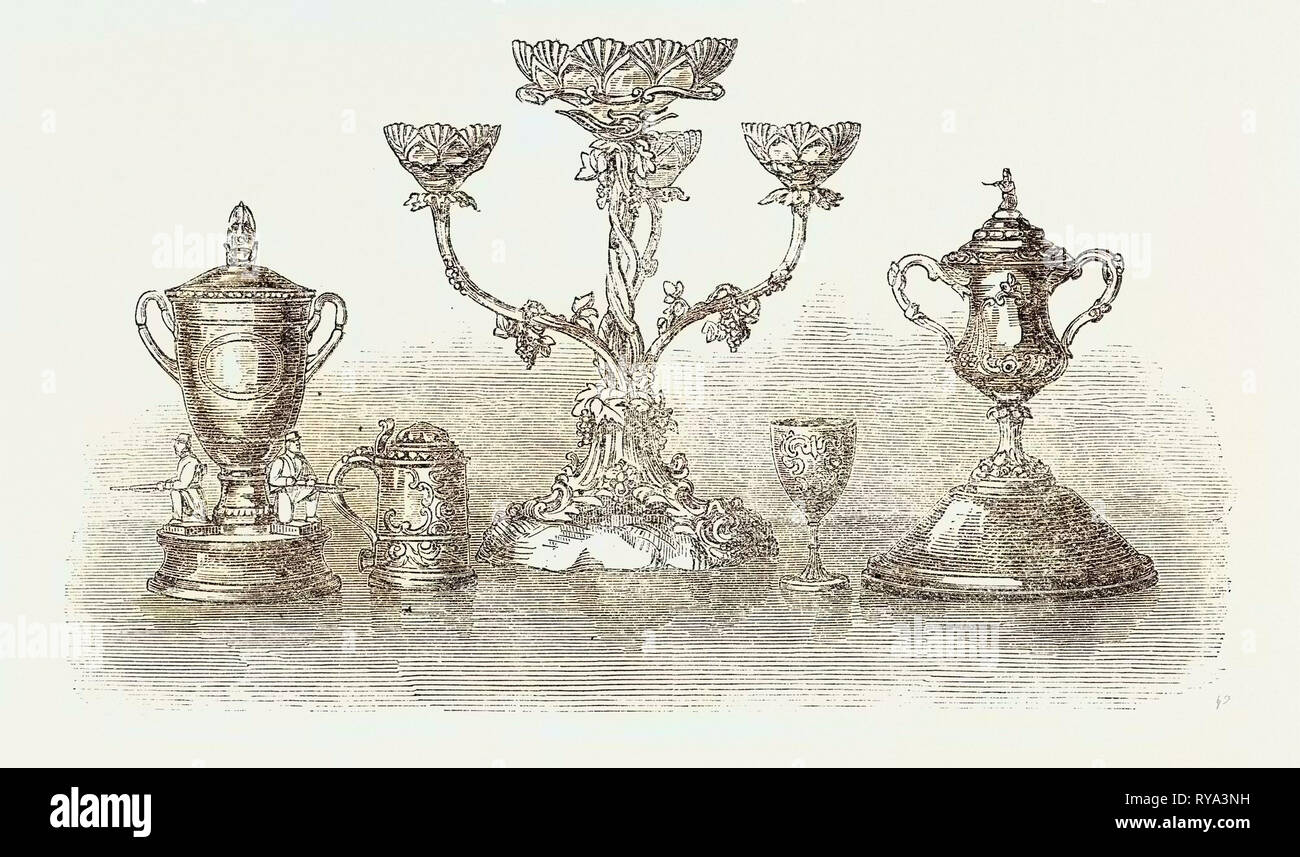 First Surrey Rifles Prizes: The Ladies' Challenge Cup. Lieut. Puckle's ...