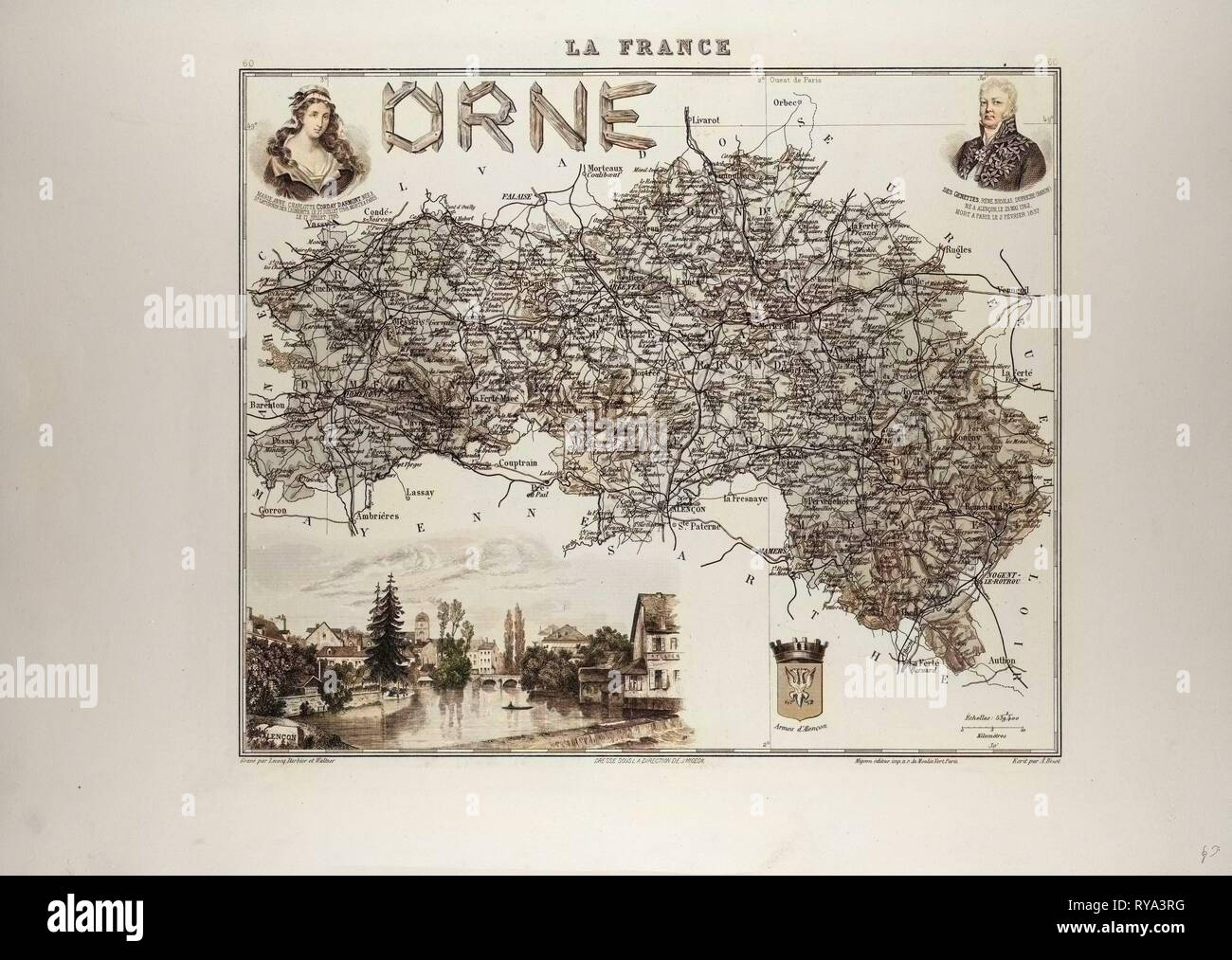 Orne Map High Resolution Stock Photography and Images - Alamy