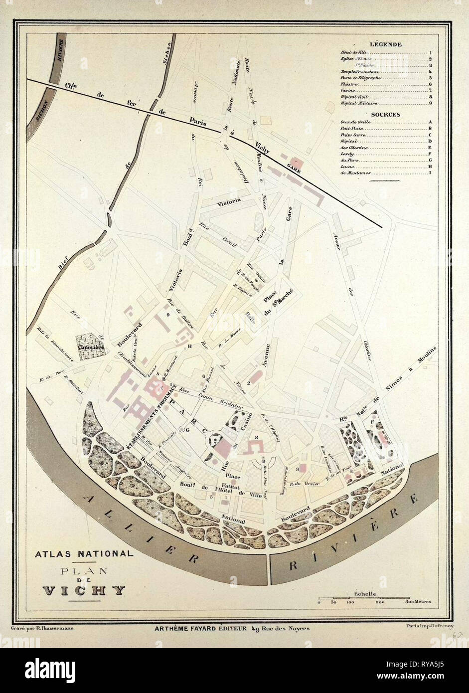 Vichy france hi-res stock photography and images - Alamy