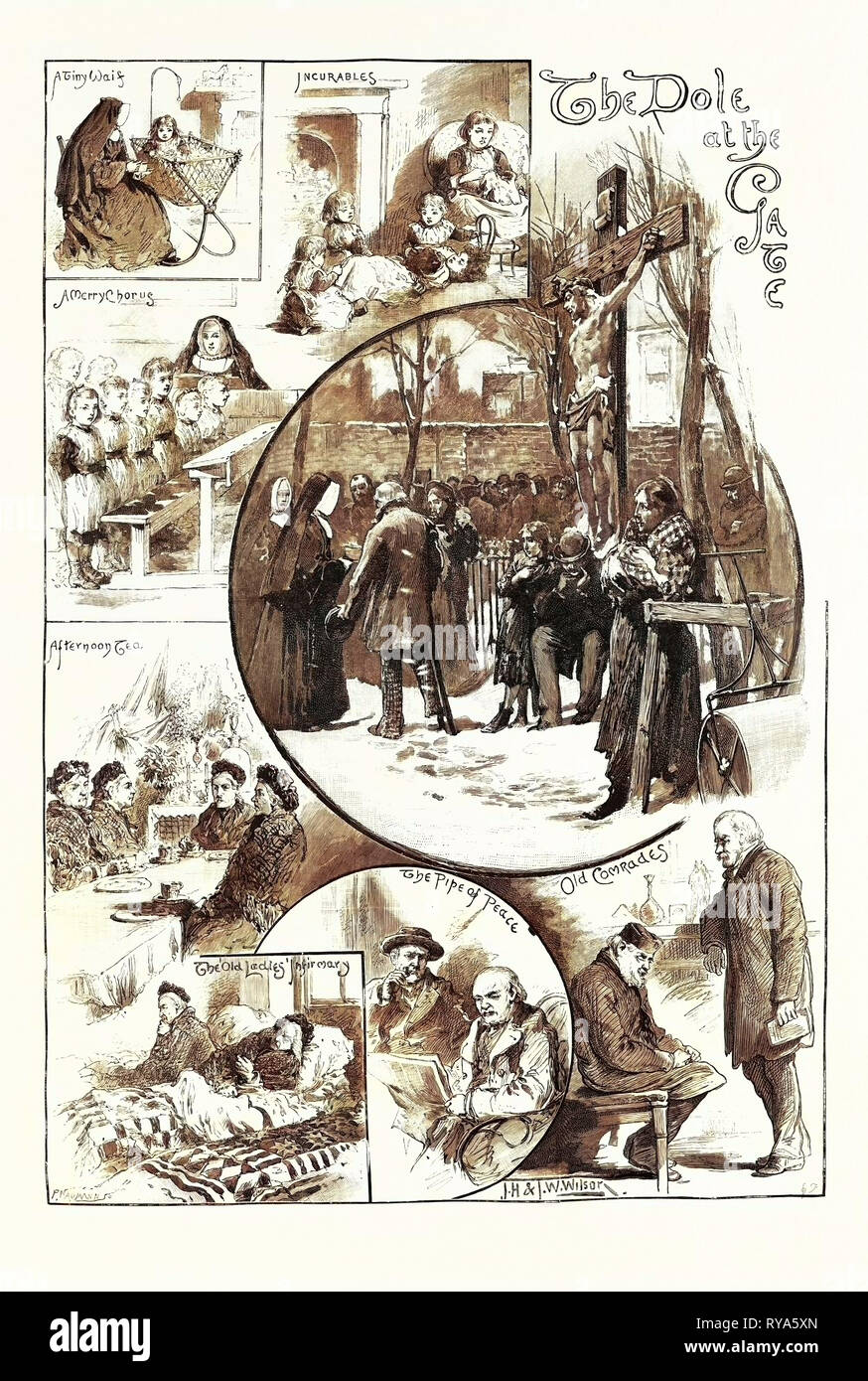 Nazareth House the Home of the Little Sisters of the Poor Stock Photo ...