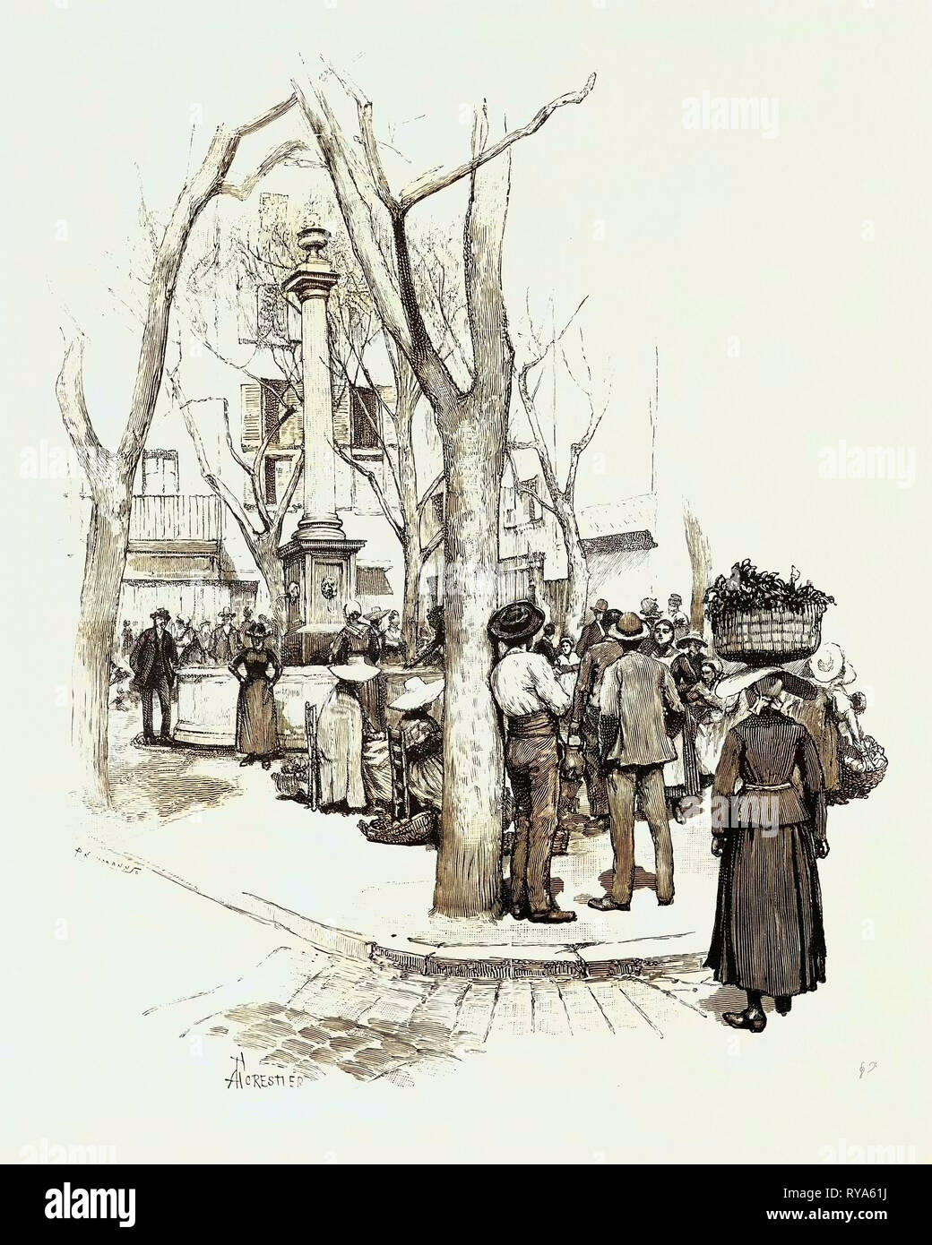 Victorian marketplace hi-res stock photography and images - Alamy