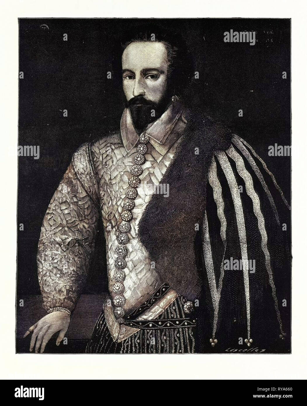 Sir Walter Raleigh Stock Photo - Alamy