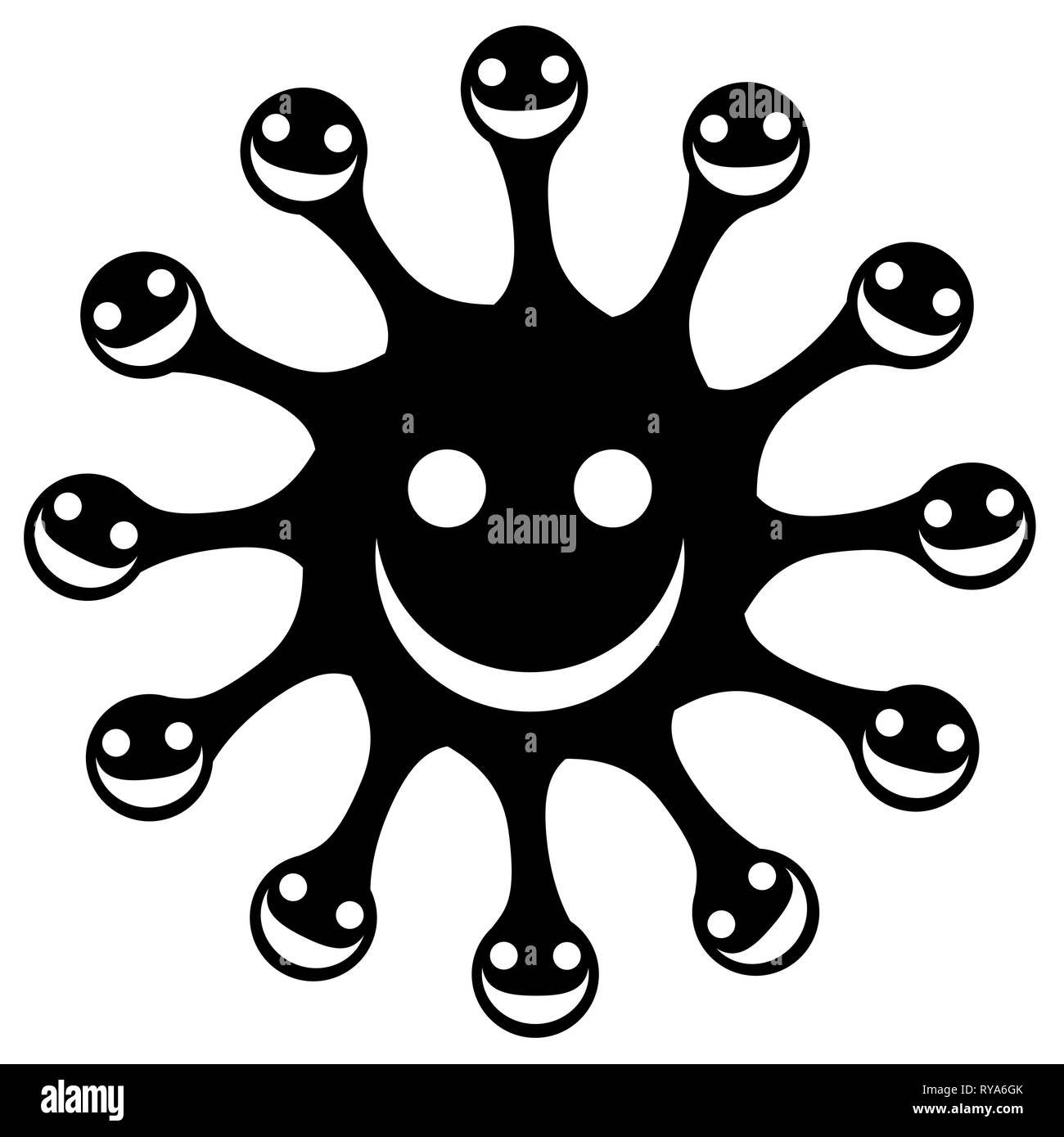 Smile symbol Stock Vector Images - Alamy