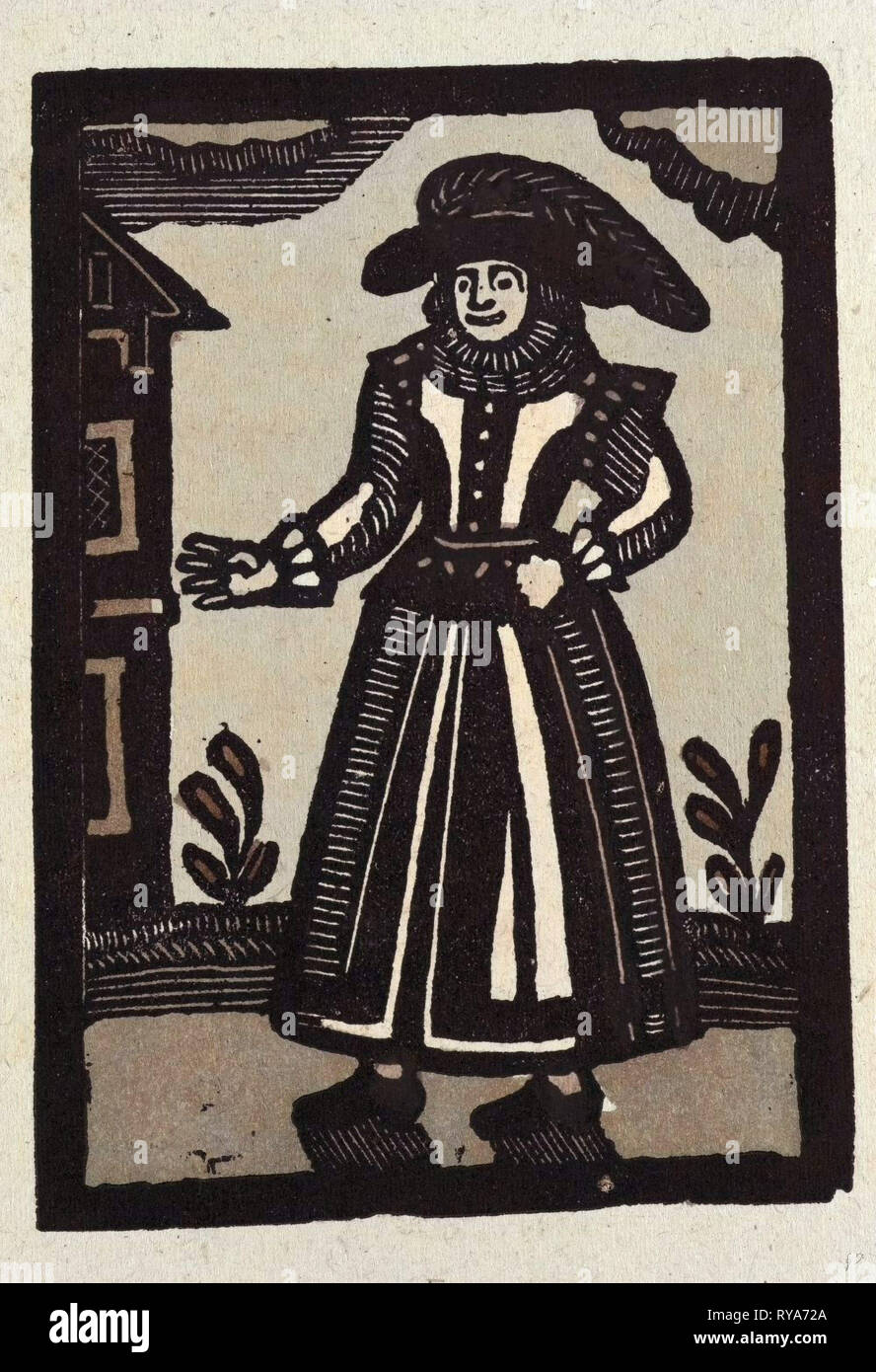 Illustration of English Tales Folk Tales and Ballads Stock Photo - Alamy