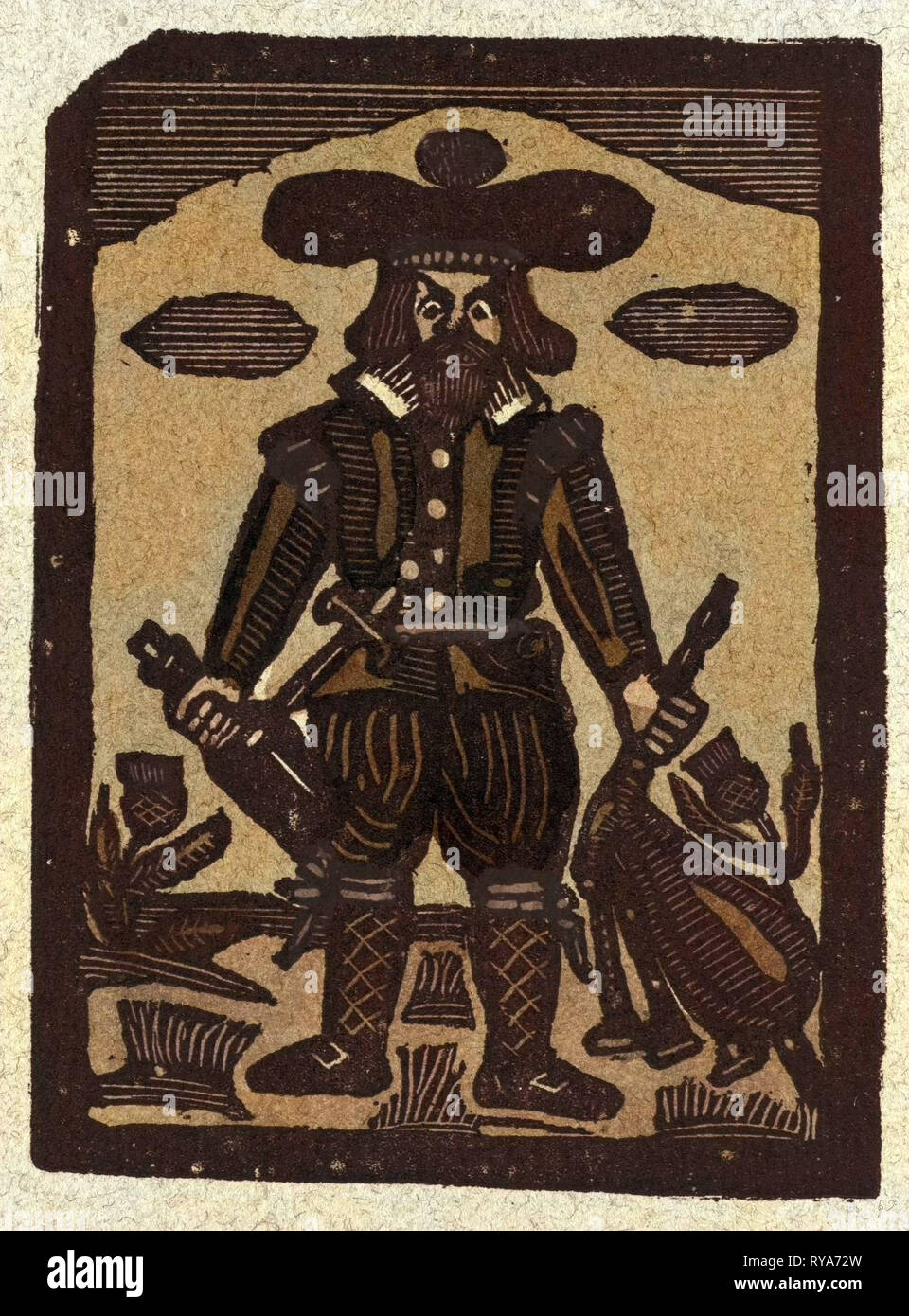 Illustration of English Tales Folk Tales and Ballads Stock Photo - Alamy
