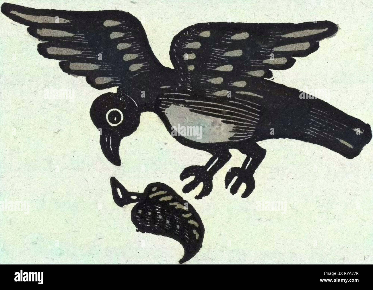 Illustration of English Tales Folk Tales and Ballads. A Bird Stock ...