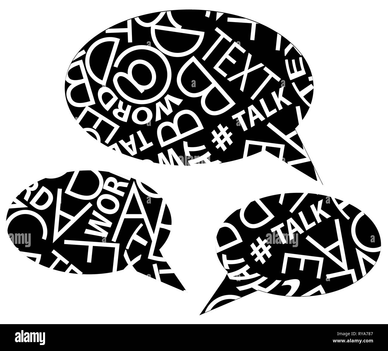 Telling narrative Stock Vector Images - Alamy