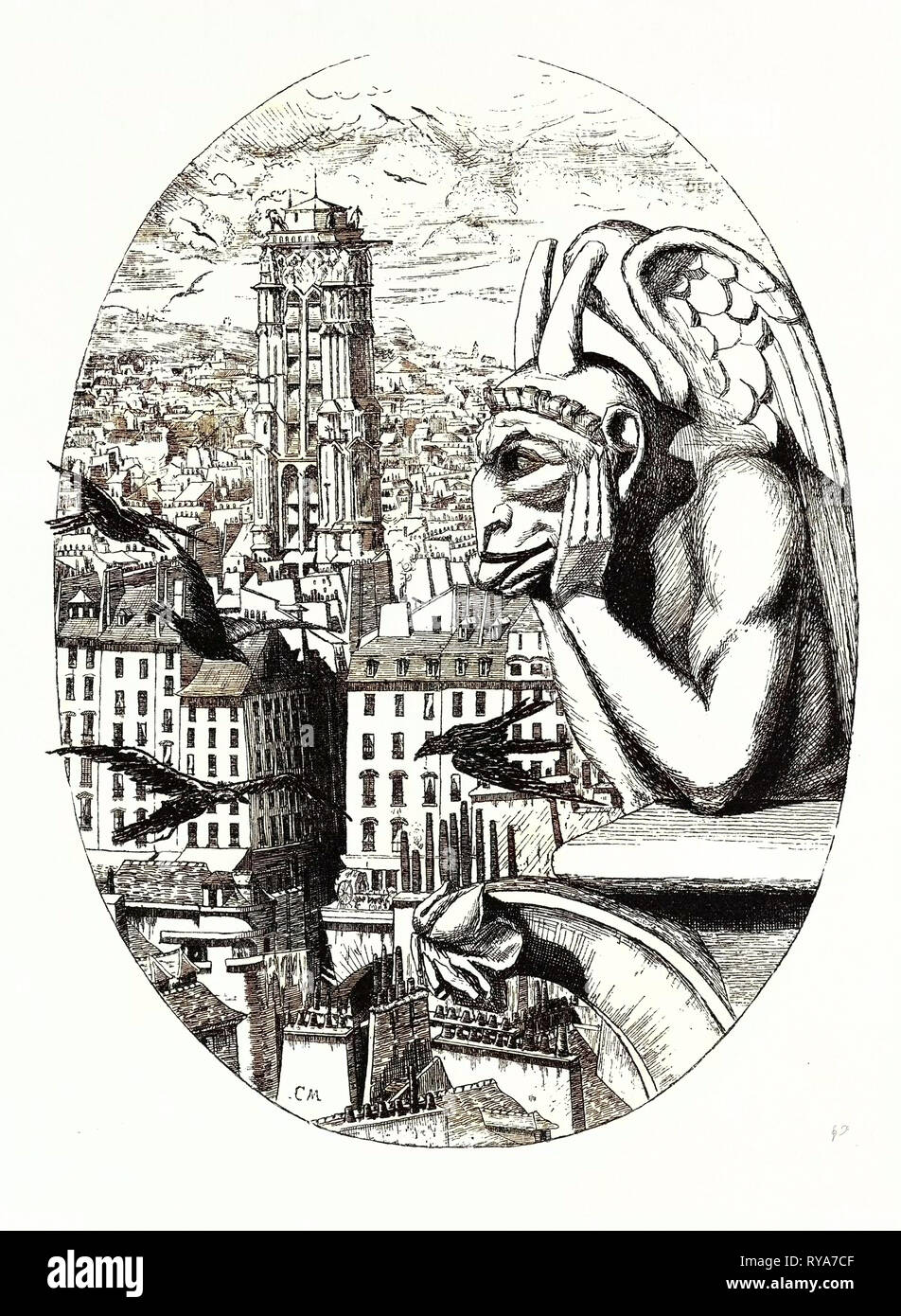 Le stryge Cut Out Stock Images & Pictures - Alamy