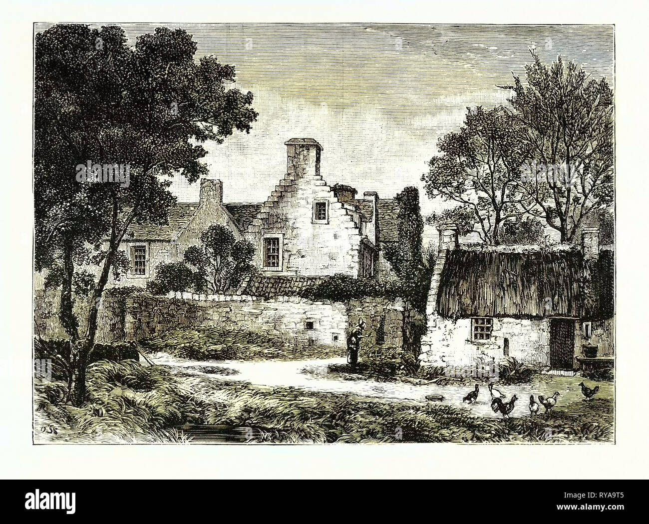 Edinburgh: The Dean House 1832 Stock Photo - Alamy