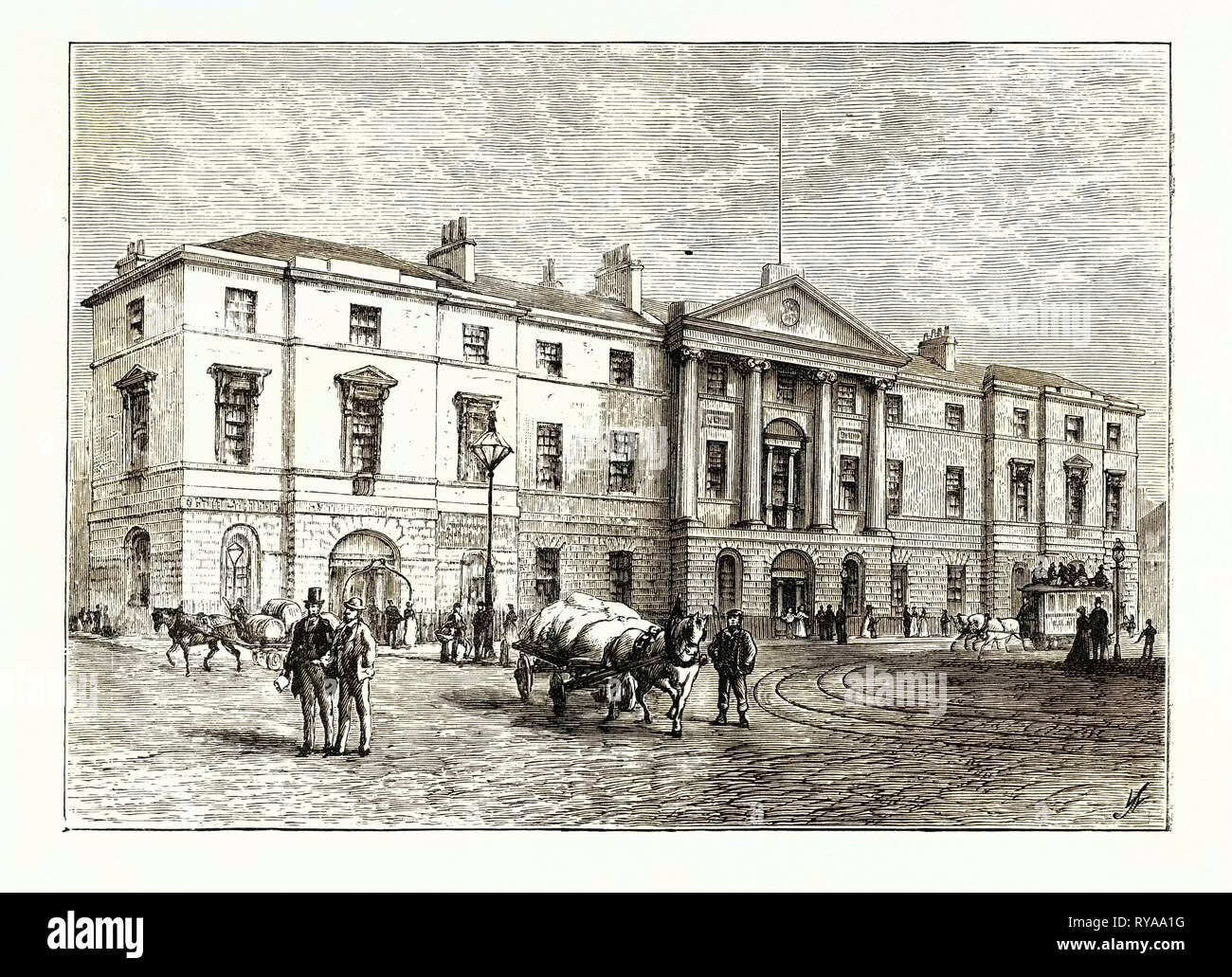 Edinburgh: The Exchange Buildings Leith Stock Photo - Alamy