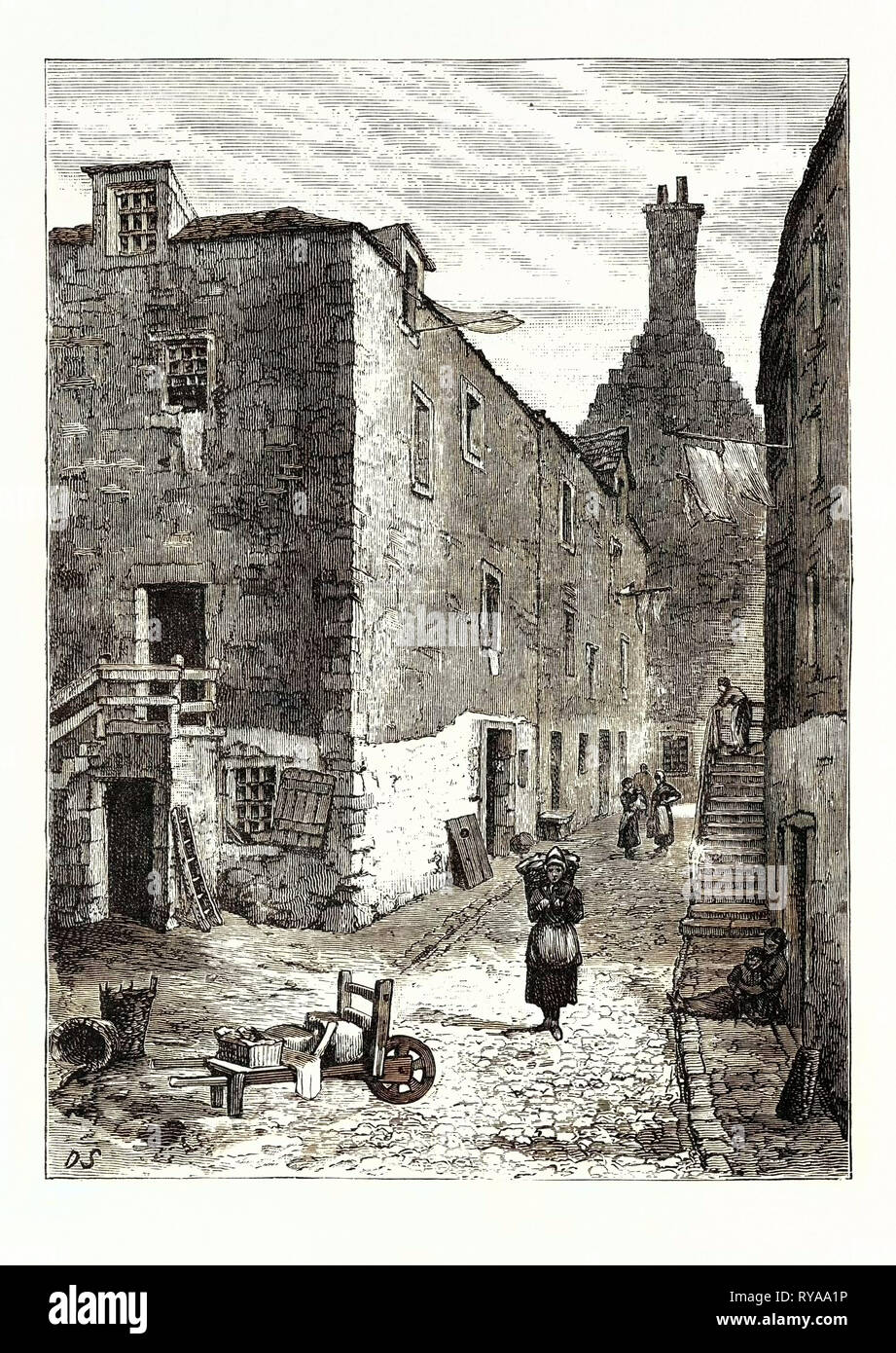 Edinburgh: Ancient Parliament House Parliament Square Leith Stock Photo ...