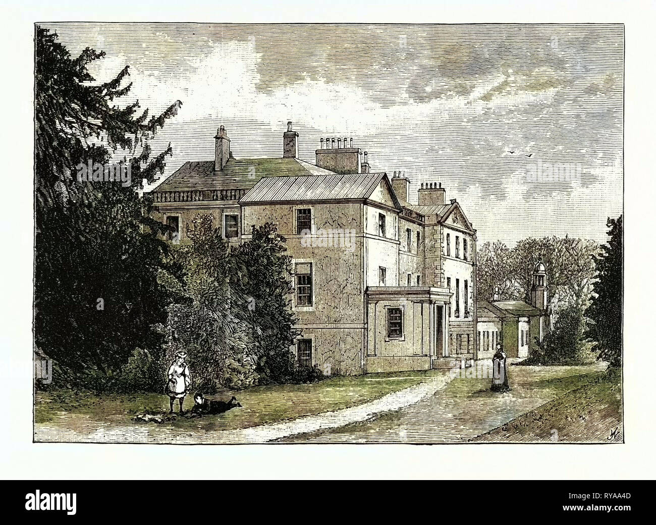 Edinburgh: Edmonstone House Stock Photo - Alamy