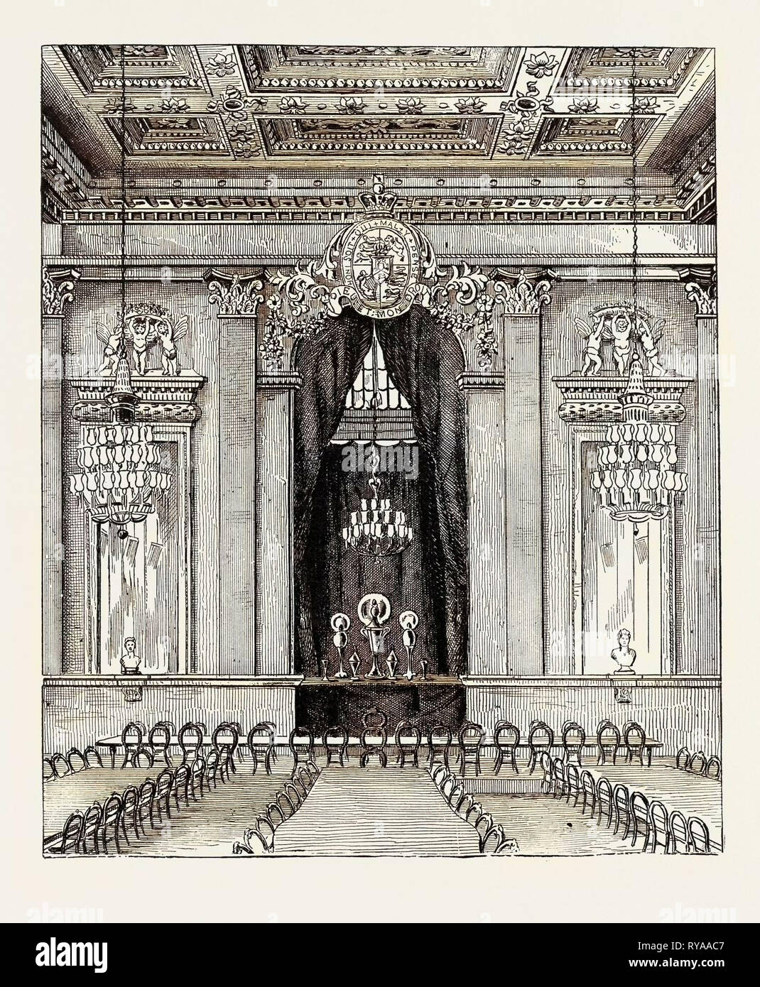 Goldsmiths hall interior hi-res stock photography and images - Alamy