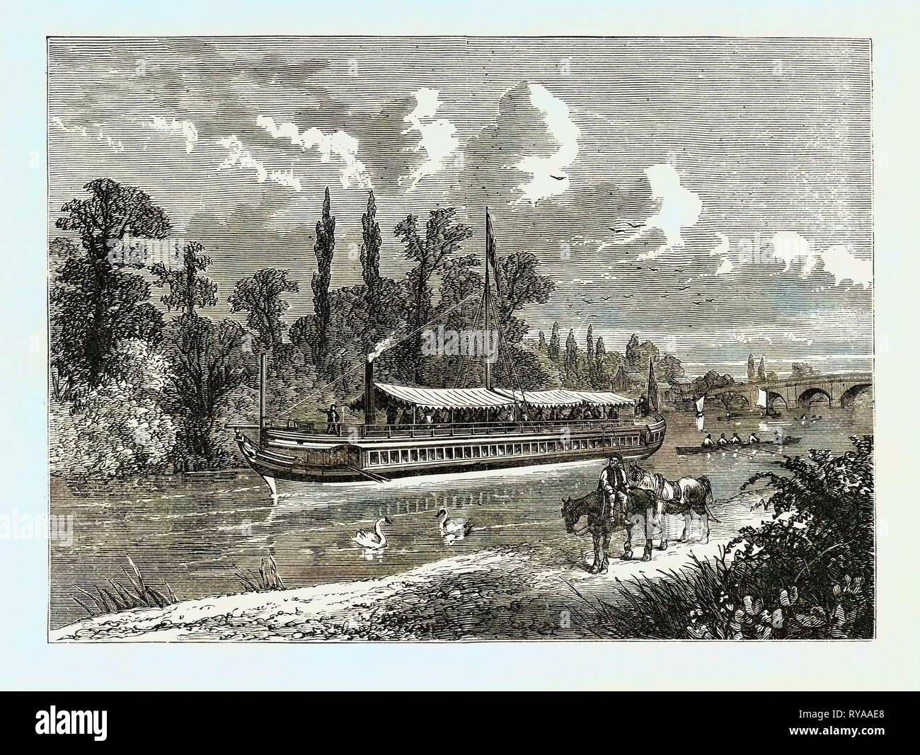 The Maria Wood 1876 Stock Photo - Alamy