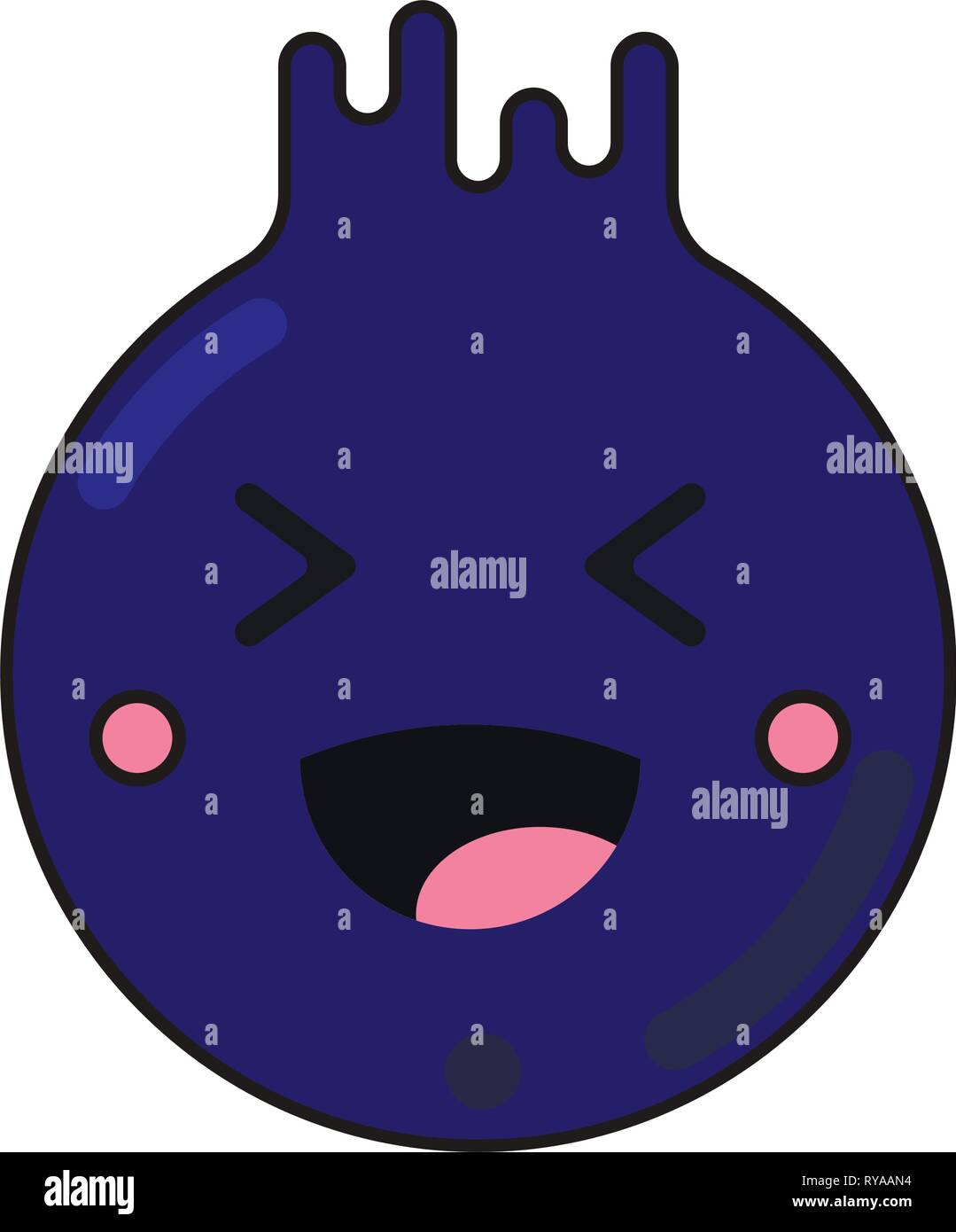 Blueberry Vector High Resolution Stock Photography and Images - Alamy