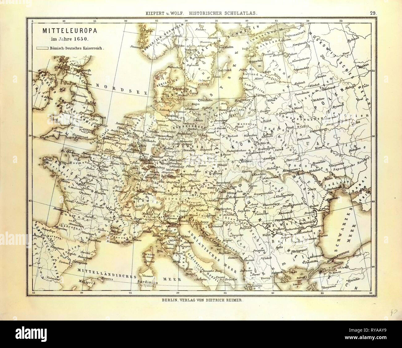1650 map hi-res stock photography and images - Alamy