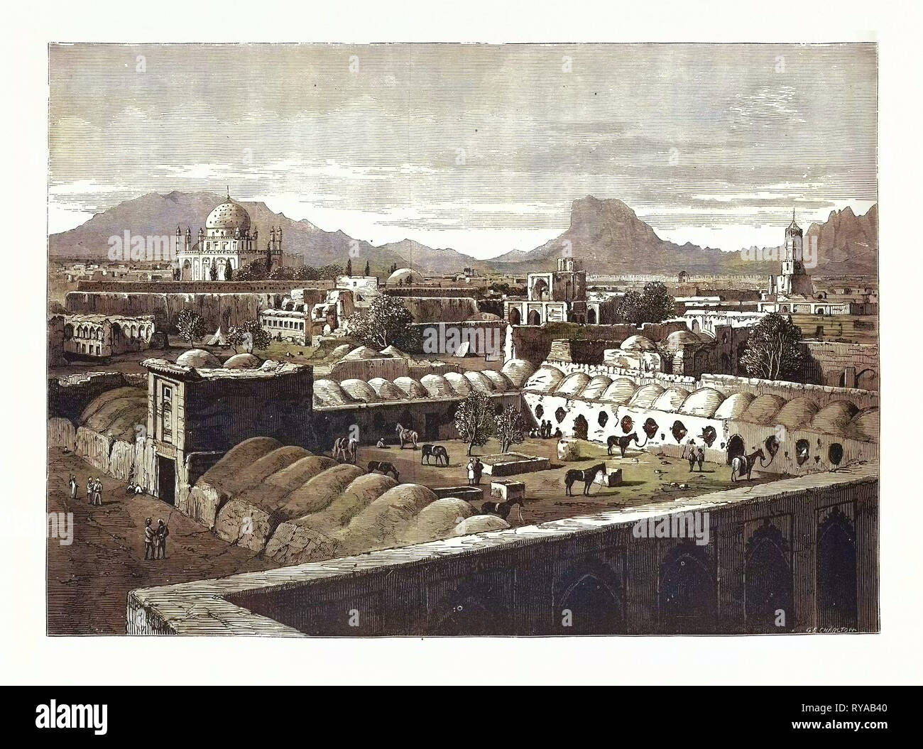 Candahar Interior the Citadel, Kandahar, Qandahar, Afghanistan ...