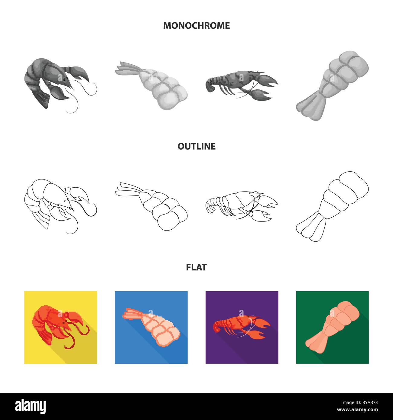 lobster,prawn,red,creature,raw,boiled,cooked,fresh,luxury,underwater ...