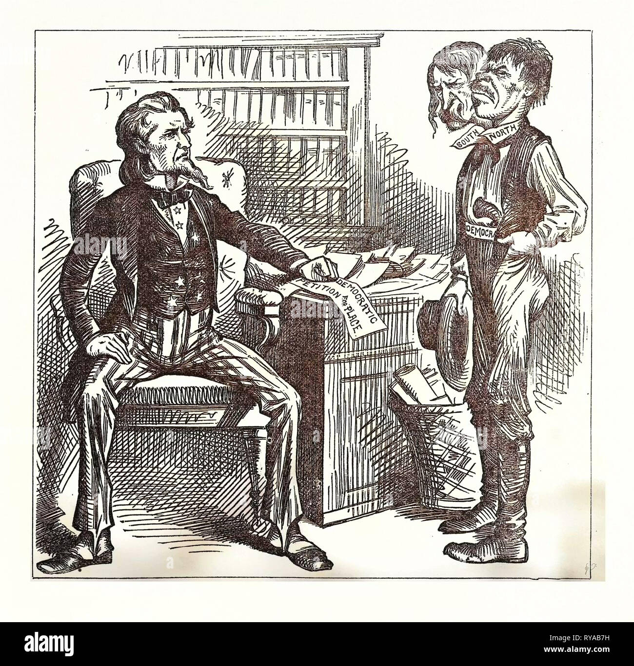 America 19th century Cut Out Stock Images & Pictures - Alamy