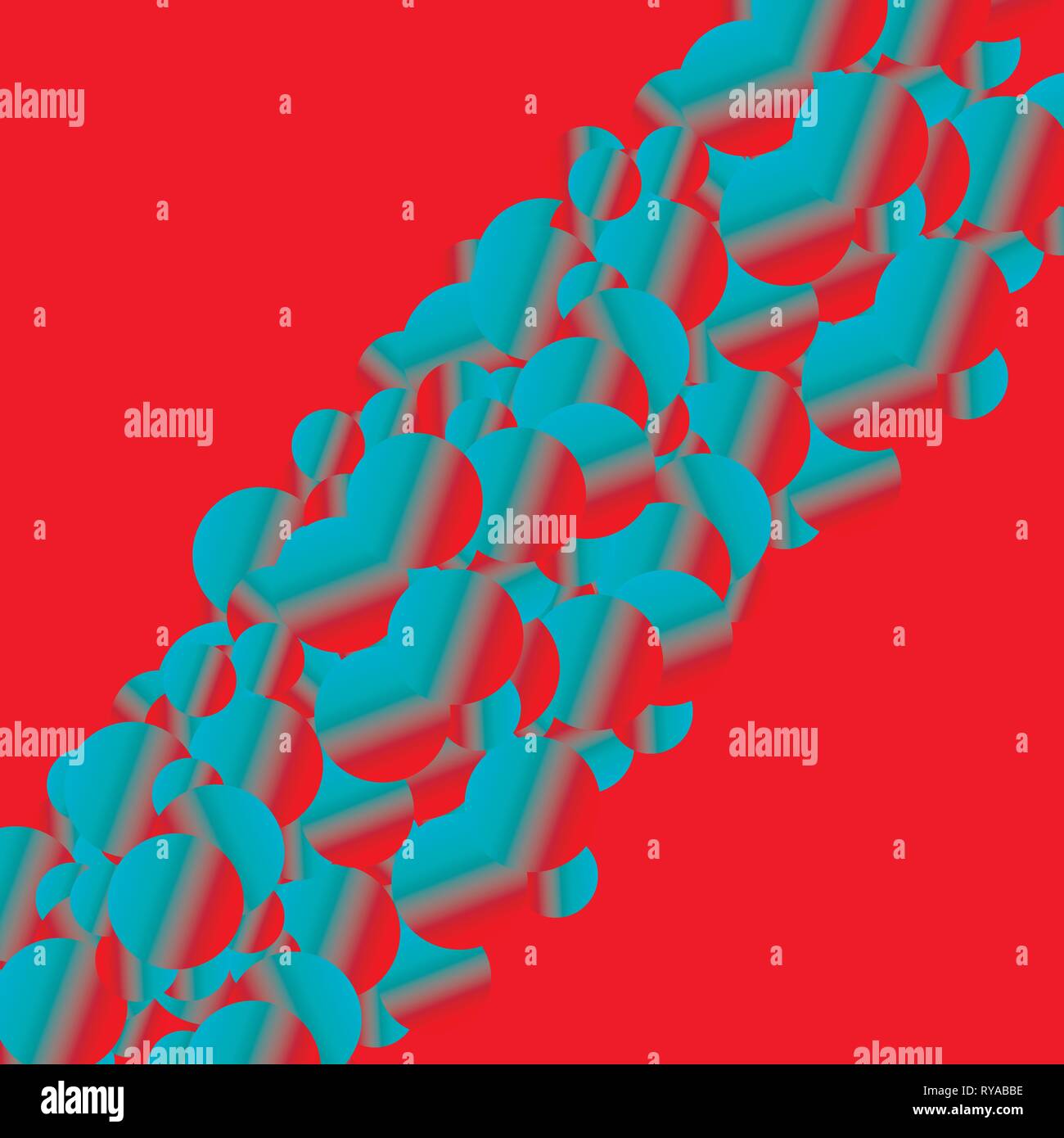 Abstract modern vector background design with bubbles in acidic colors ...