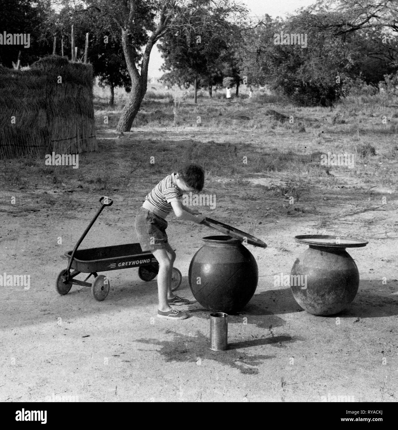 1950's Rural Scene, Argungu Nigeria Africa Stock Photo - Alamy
