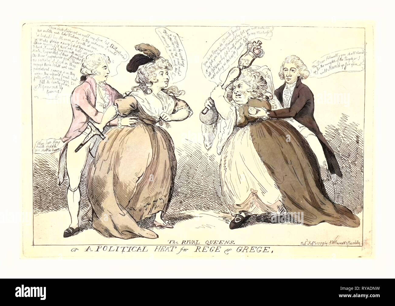 Mrs fitzherbert Cut Out Stock Images & Pictures - Alamy