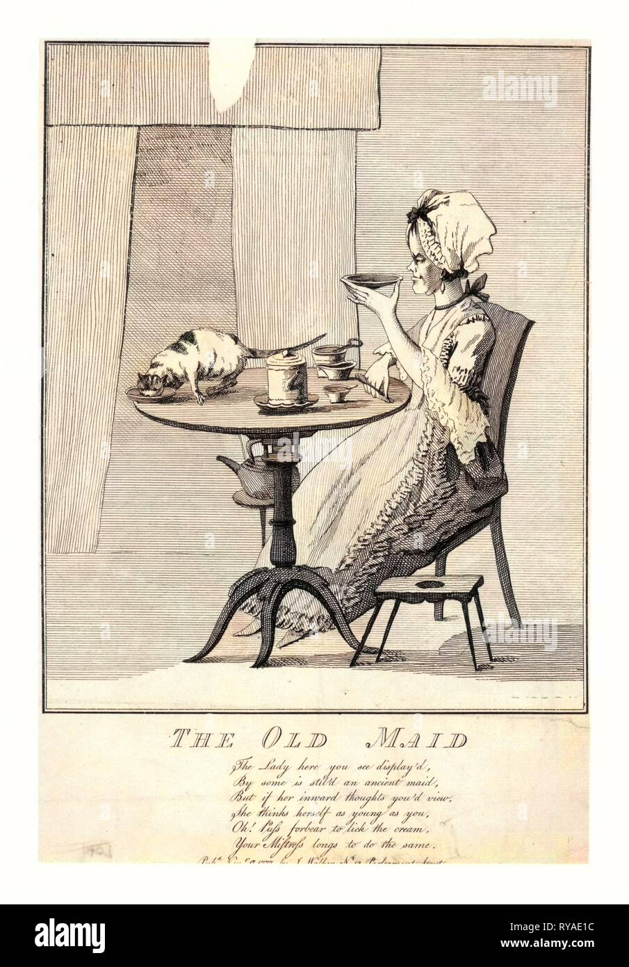 Mammal engraving Cut Out Stock Images & Pictures - Alamy