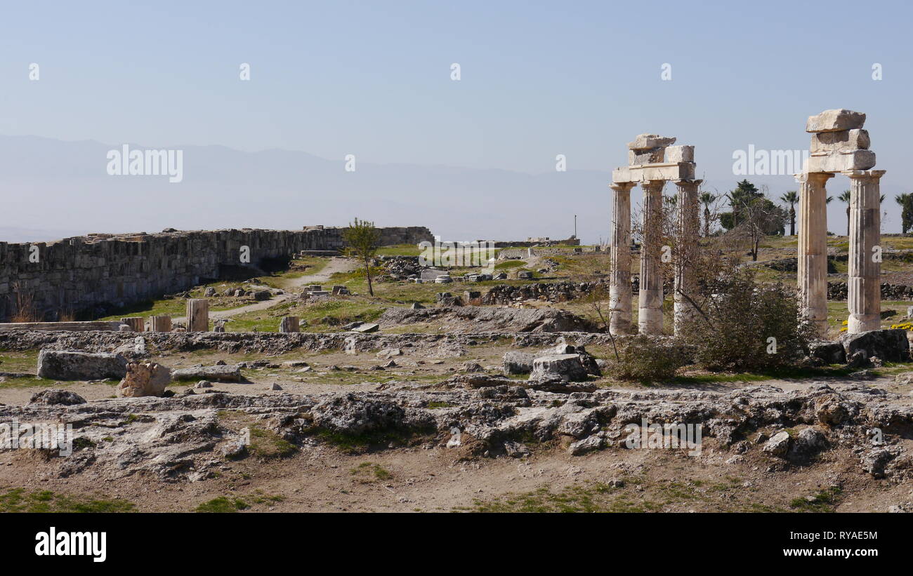 Hierapolis of Phrygia, Turkey Stock Photo - Alamy