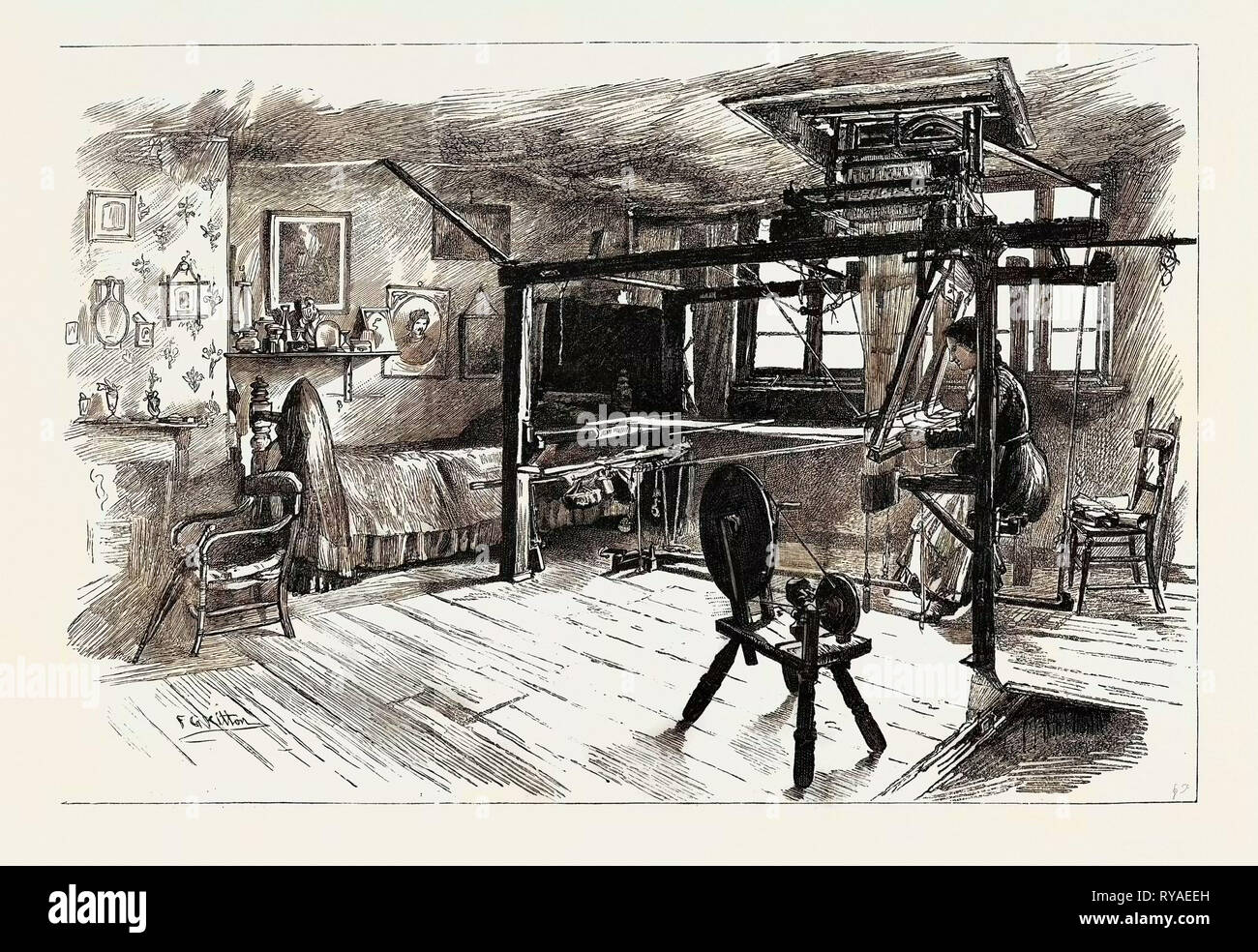 Victorian weaver hi-res stock photography and images - Alamy