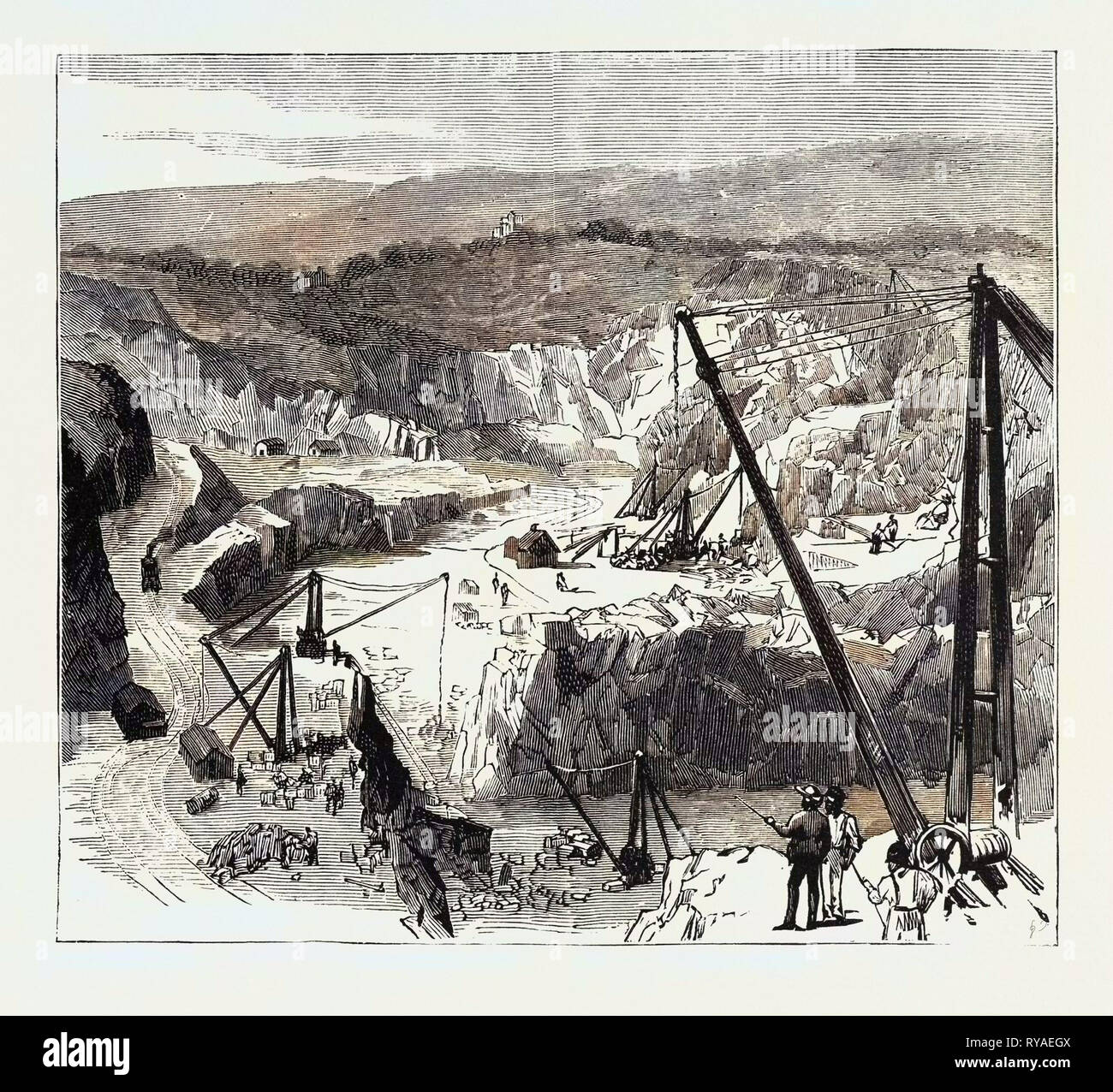 Aberdeen, Rubislaw Granite Quarries (London Bridge Was Built of Granite ...