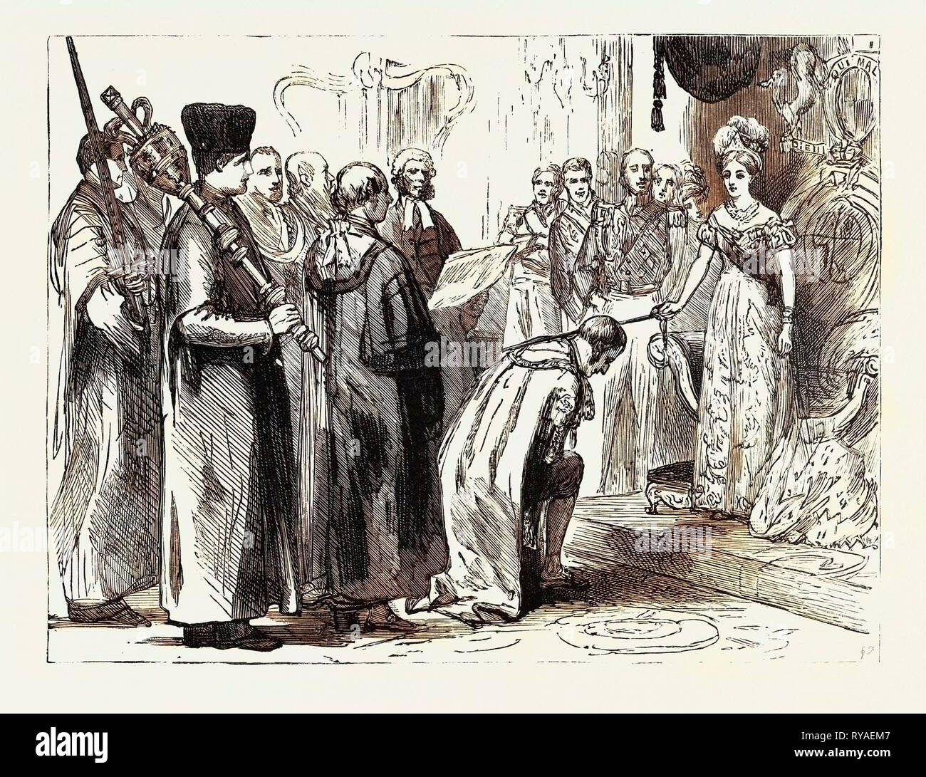 Knighting hi-res stock photography and images - Alamy