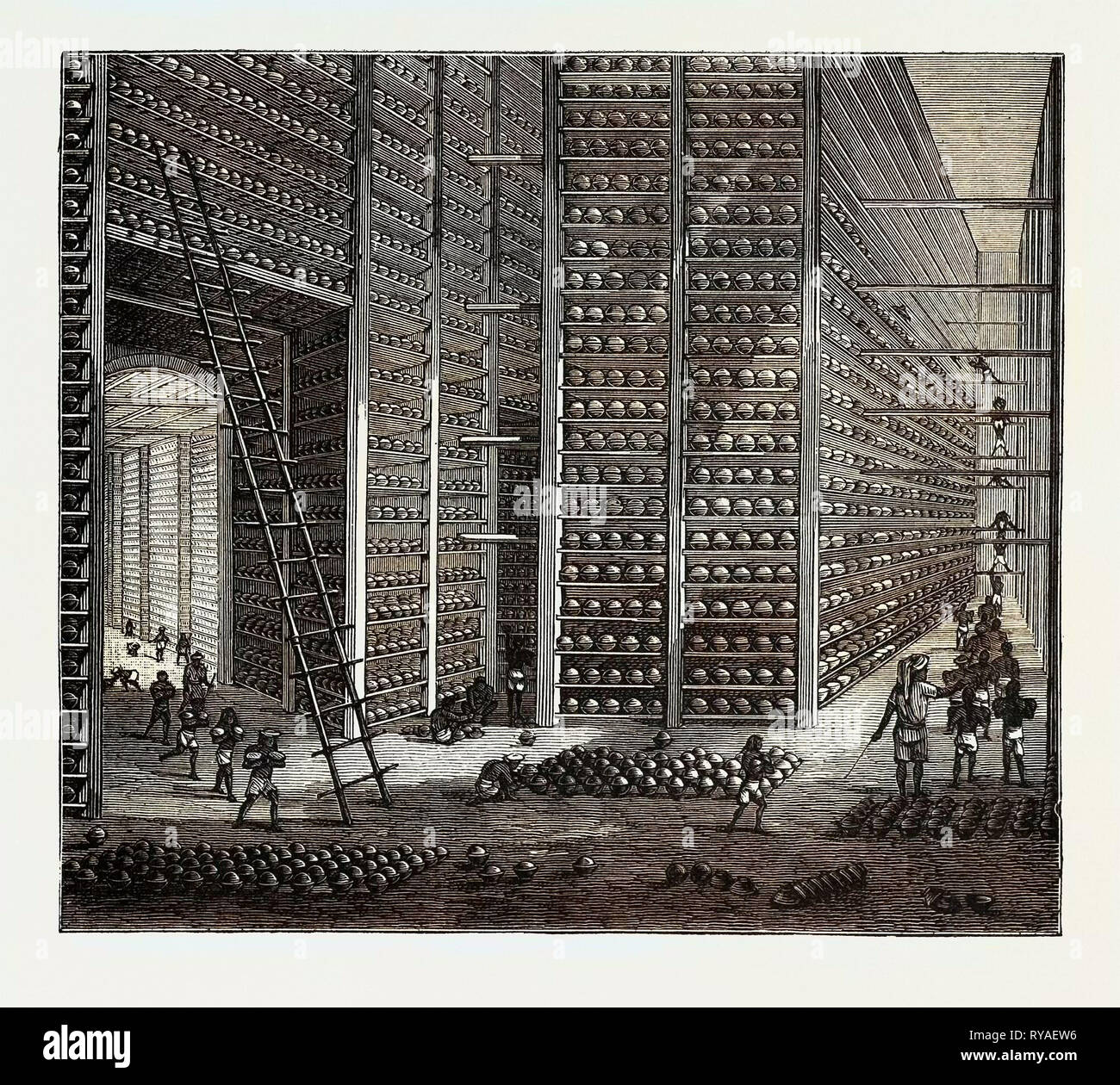 Stacking room at an opium hi-res stock photography and images - Alamy