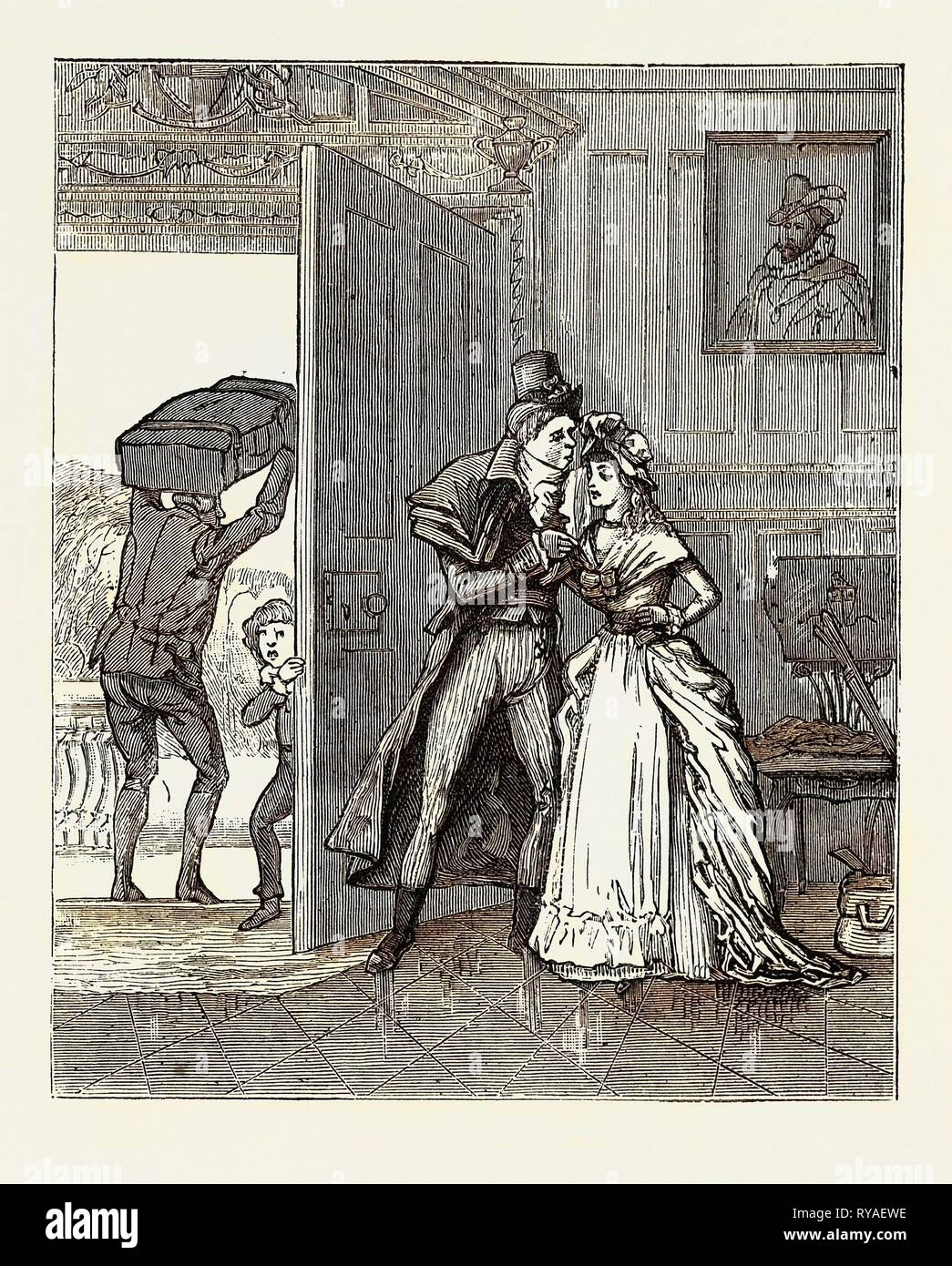 Sad parting hi-res stock photography and images - Alamy