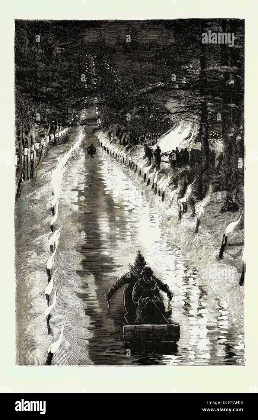 Victorian winter sleigh hi-res stock photography and images - Alamy