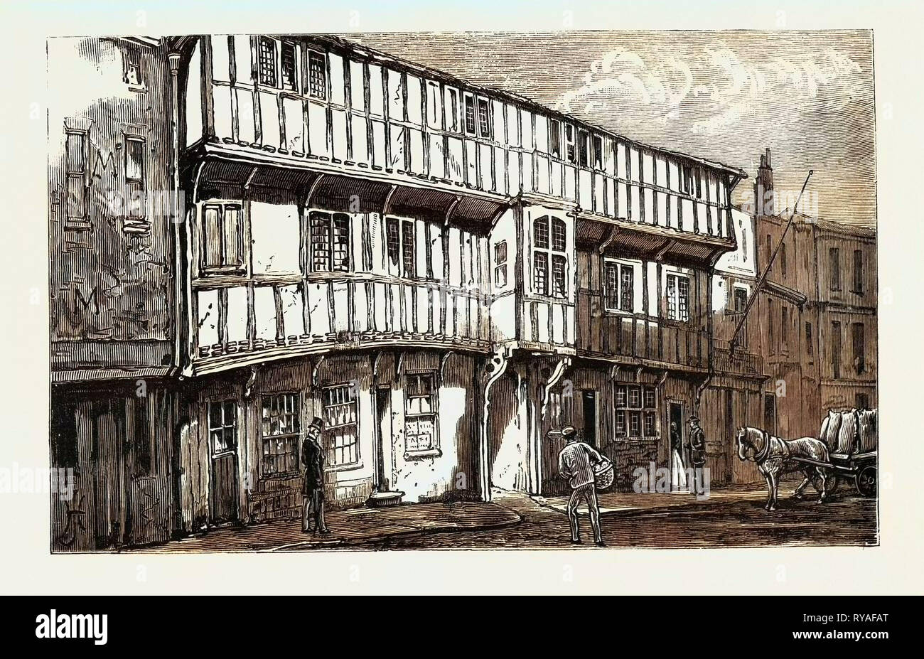 Hull: King's Head Chambers Stock Photo - Alamy
