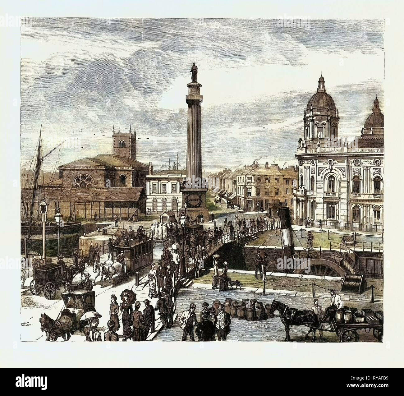 Monument bridge hull hi-res stock photography and images - Alamy