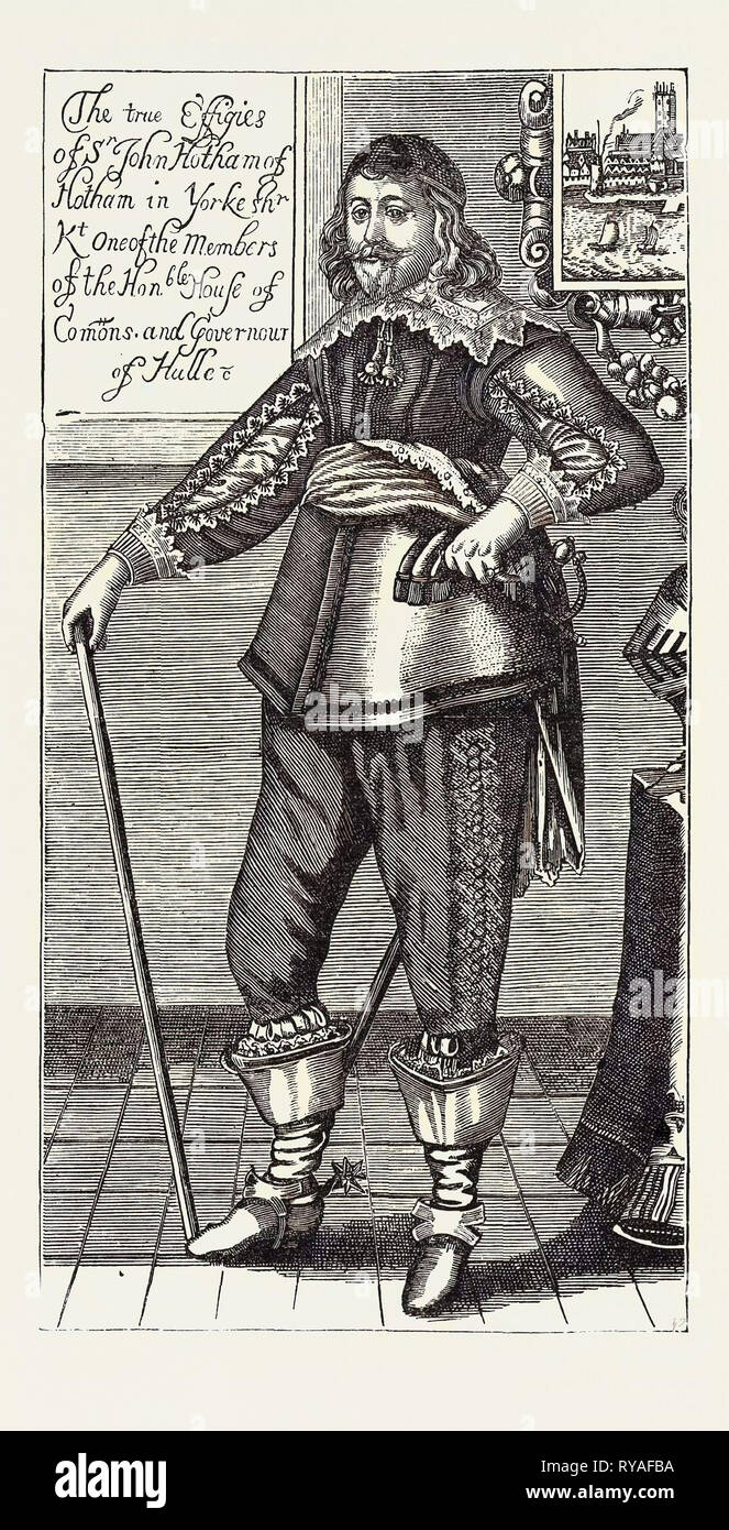 Sir John Hotham Stock Photo - Alamy