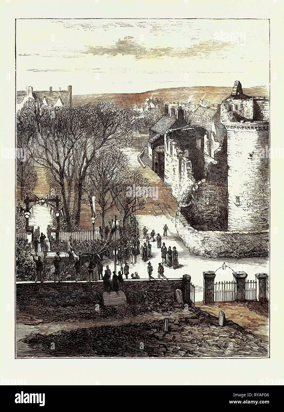 The Duke of Edinburgh in Scotland: The Duke's Arrival at Kirkwall ...