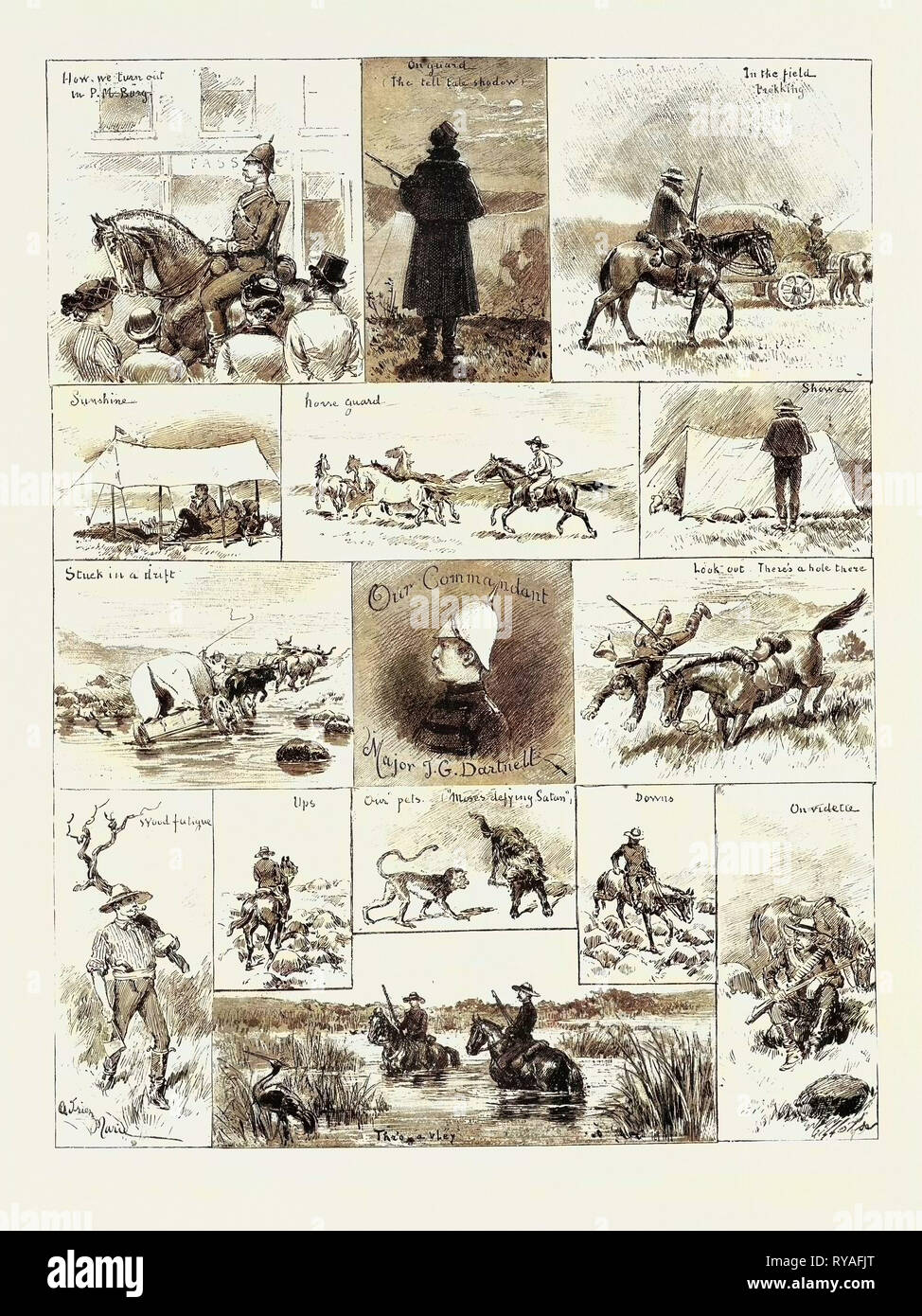 Victorian police mounted hi-res stock photography and images - Alamy