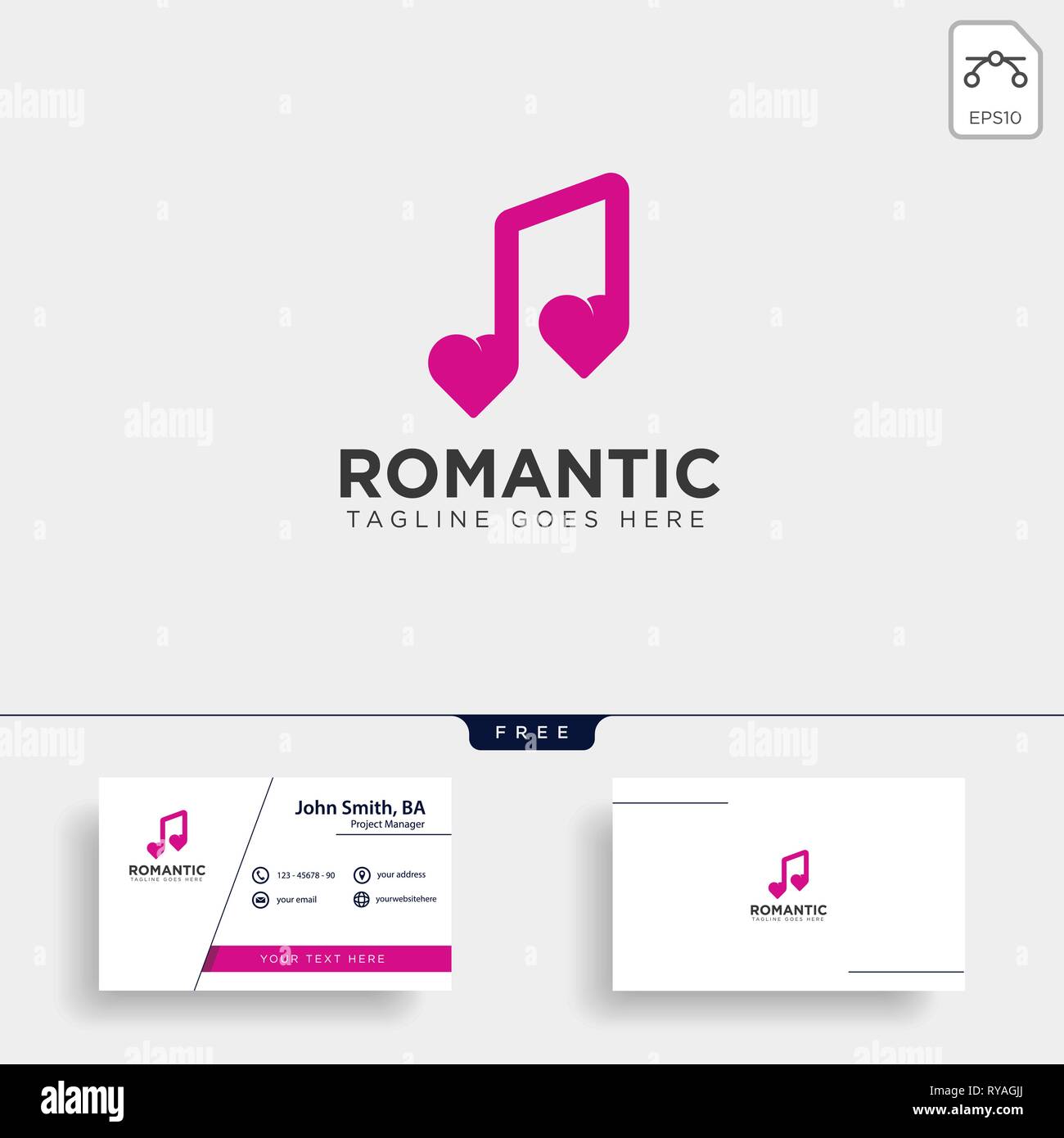 love music symbol or logo template vector illustration icon element ...