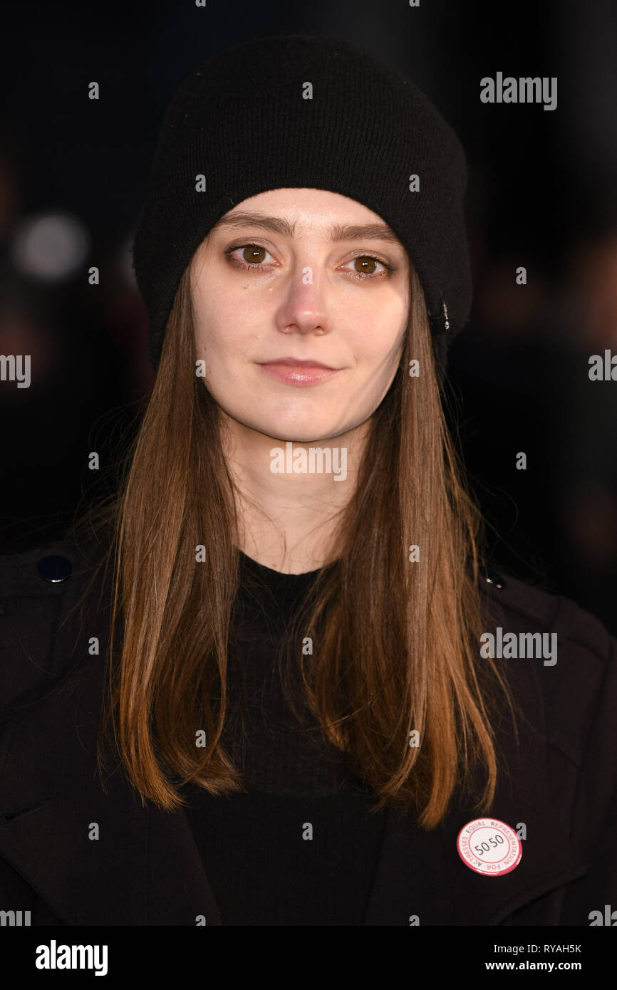 London, UK. 12th Mar, 2019. LONDON, UK. March 08, 2019: Tanya Reynolds ...