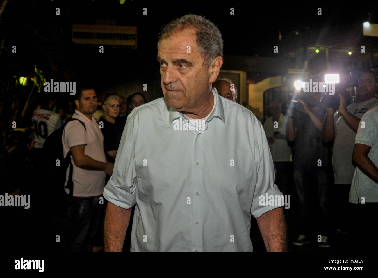 Rio De Janeiro, Brazil. 12th Mar, 2019. Kleber Leite during Eurico ...