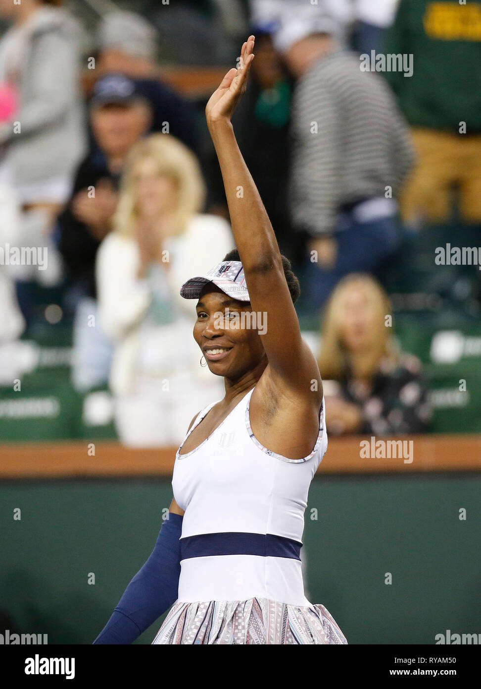Indian Wells, California, USA. 12th Mar 2019. Venus Williams ...