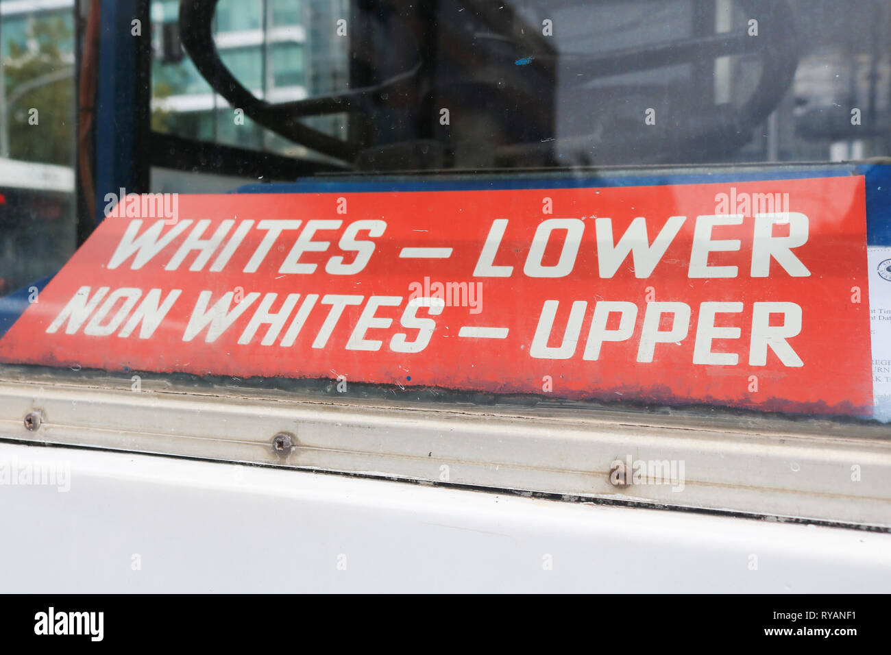 Racial segregation sign hi-res stock photography and images - Alamy