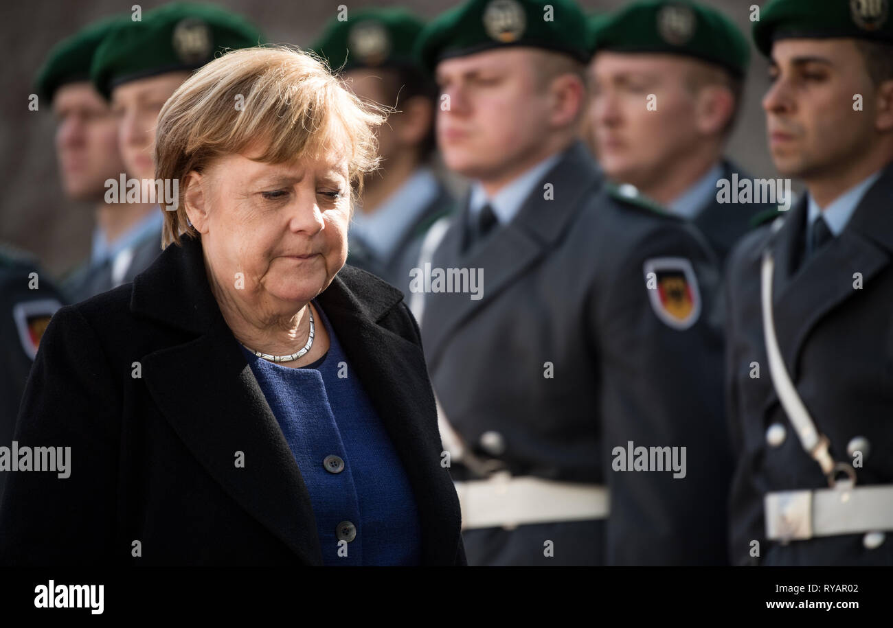 Berlin, Germany. 13th Mar, 2019. Federal Chancellor Angela Merkel (CDU ...