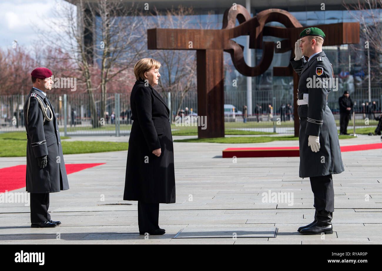 Berlin, Germany. 13th Mar, 2019. Federal Chancellor Angela Merkel (CDU ...