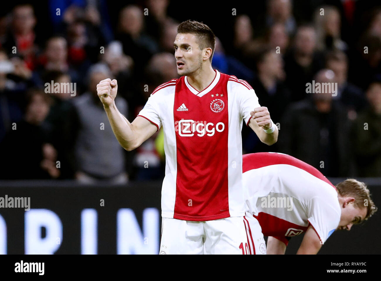 AMSTERDAM, Ajax - PEC Zwolle, 13-03-2019 football, Dutch Eredivisie ...