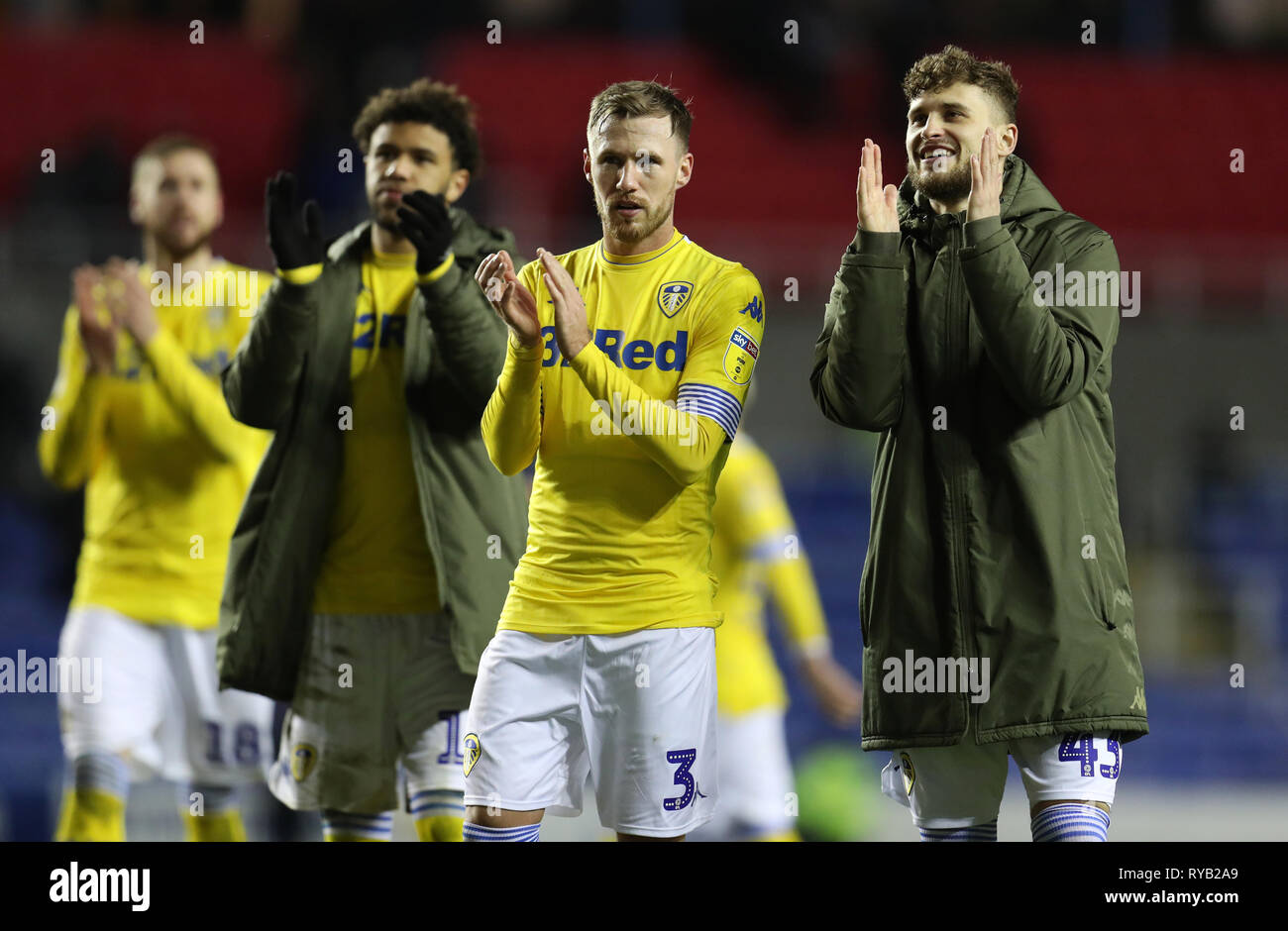 Leeds United's Barry Douglas and Mateusz Klich after the Sky Bet ...