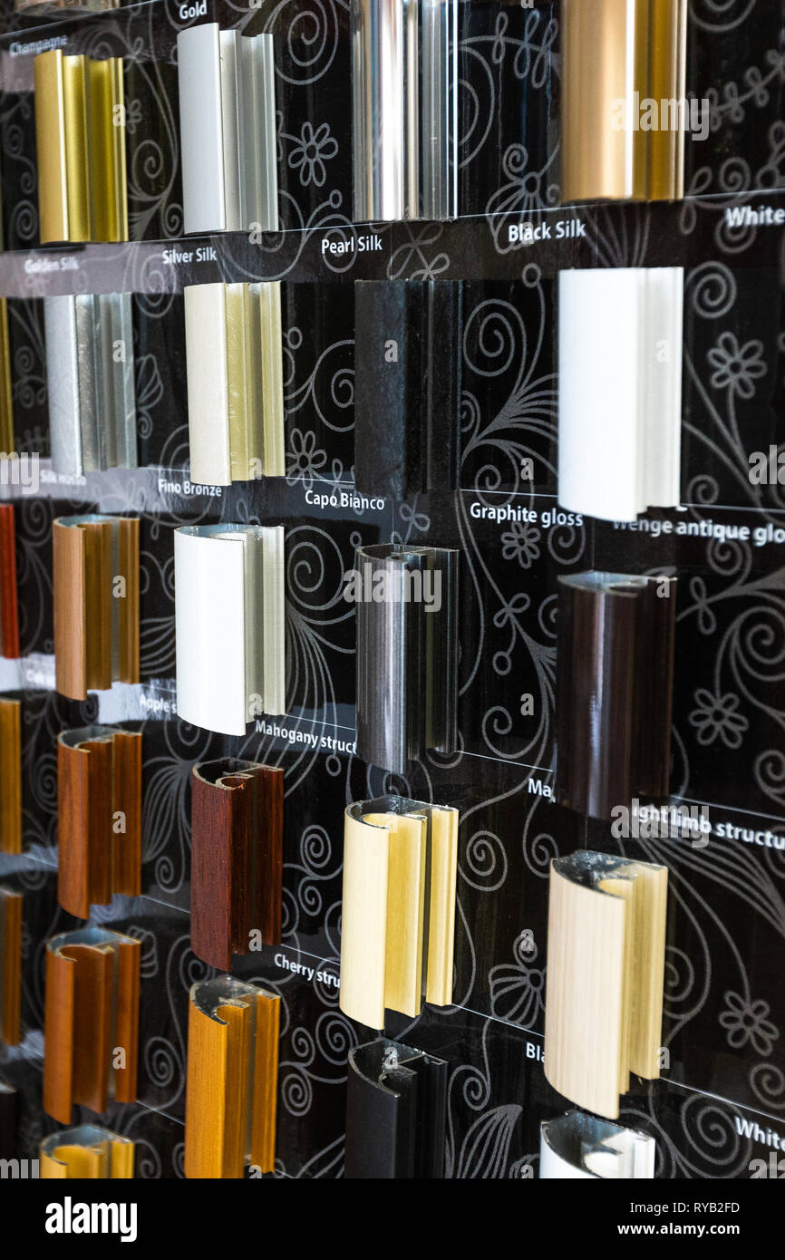 Small color sample boards. toned image for design - Colorful sets with ...